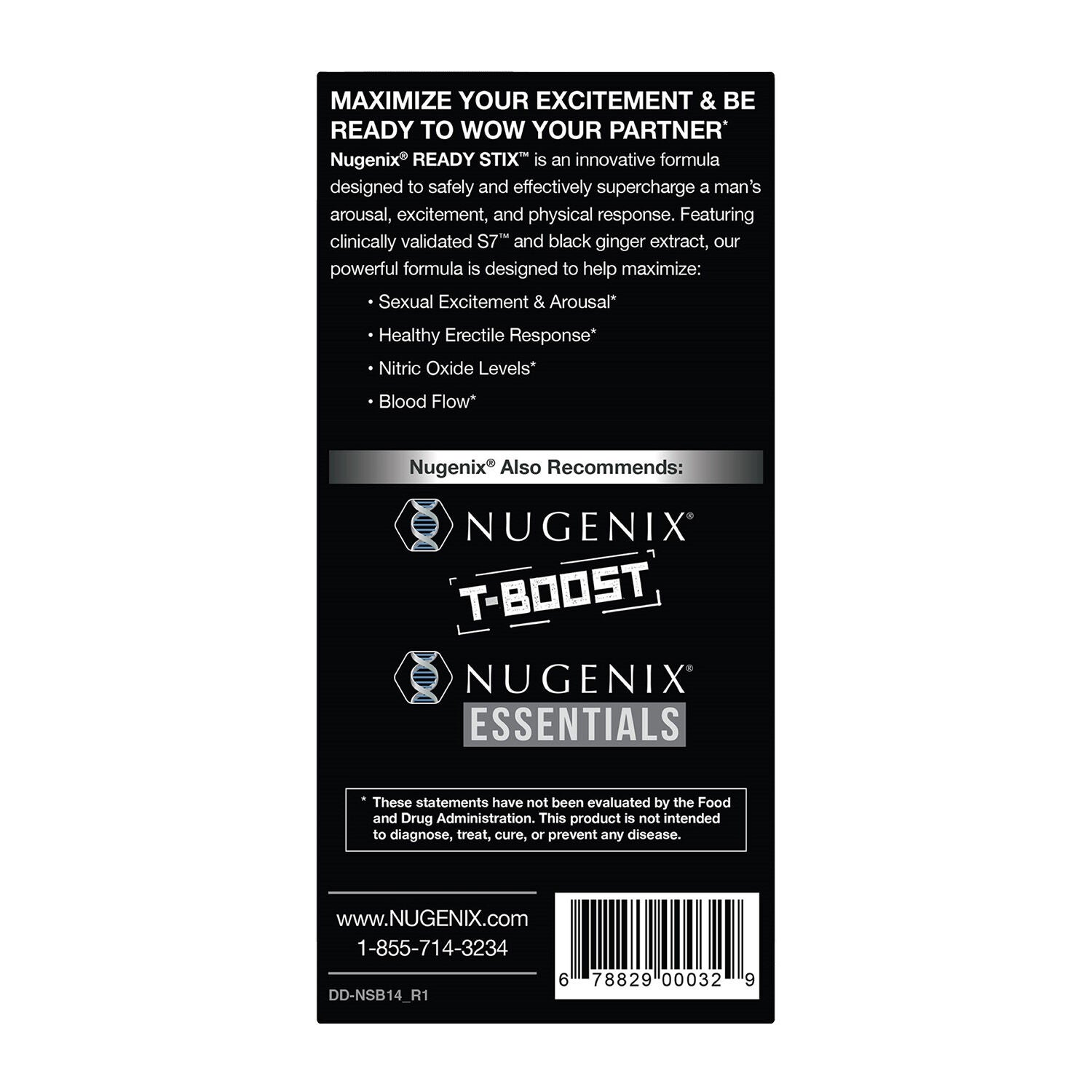 Nugenix® - Ready Stix - Sour Blue Raspberry (14 Stick Packs) | GNC