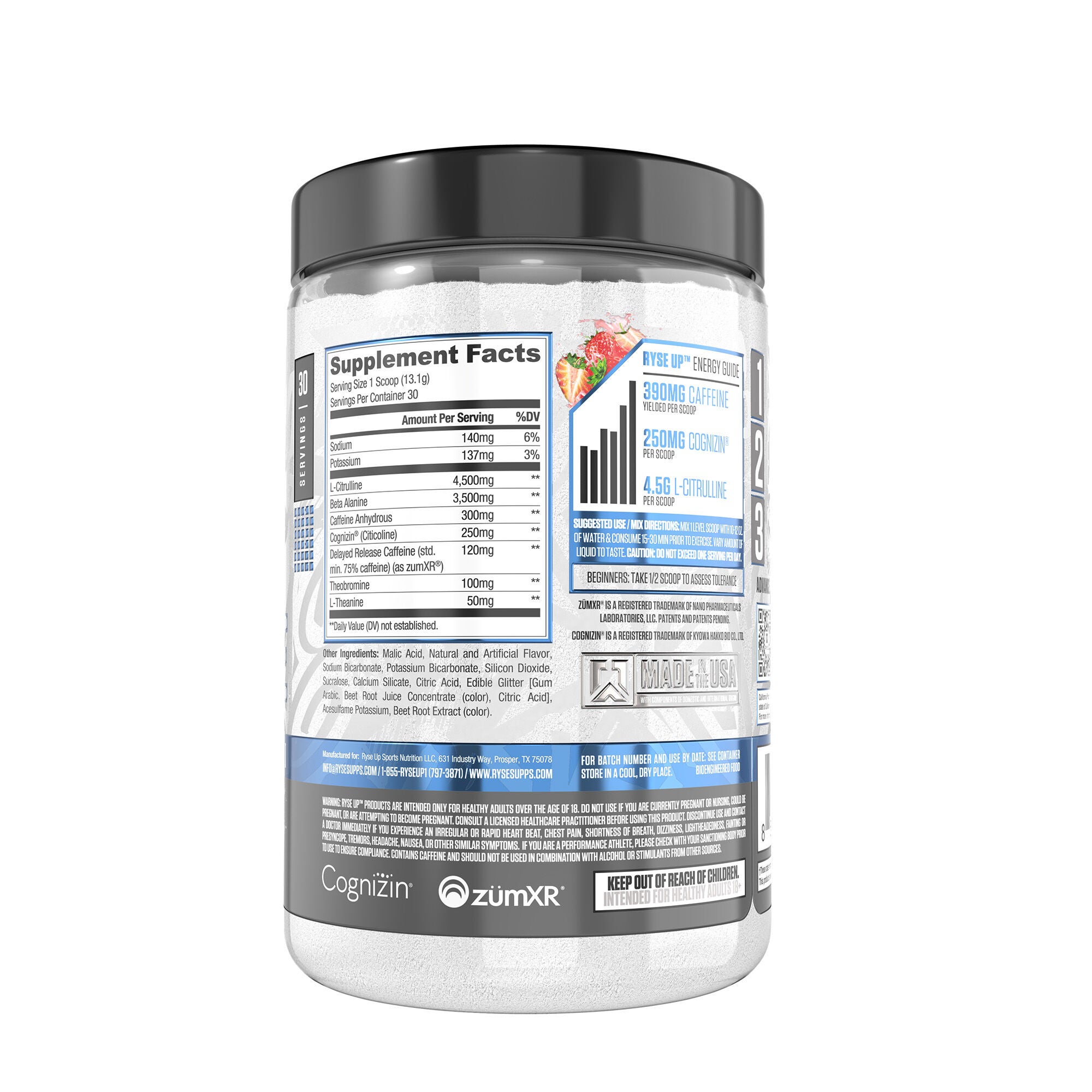 RYSE™ Up - Loaded Pre-Workout - 30 Servings | GNC