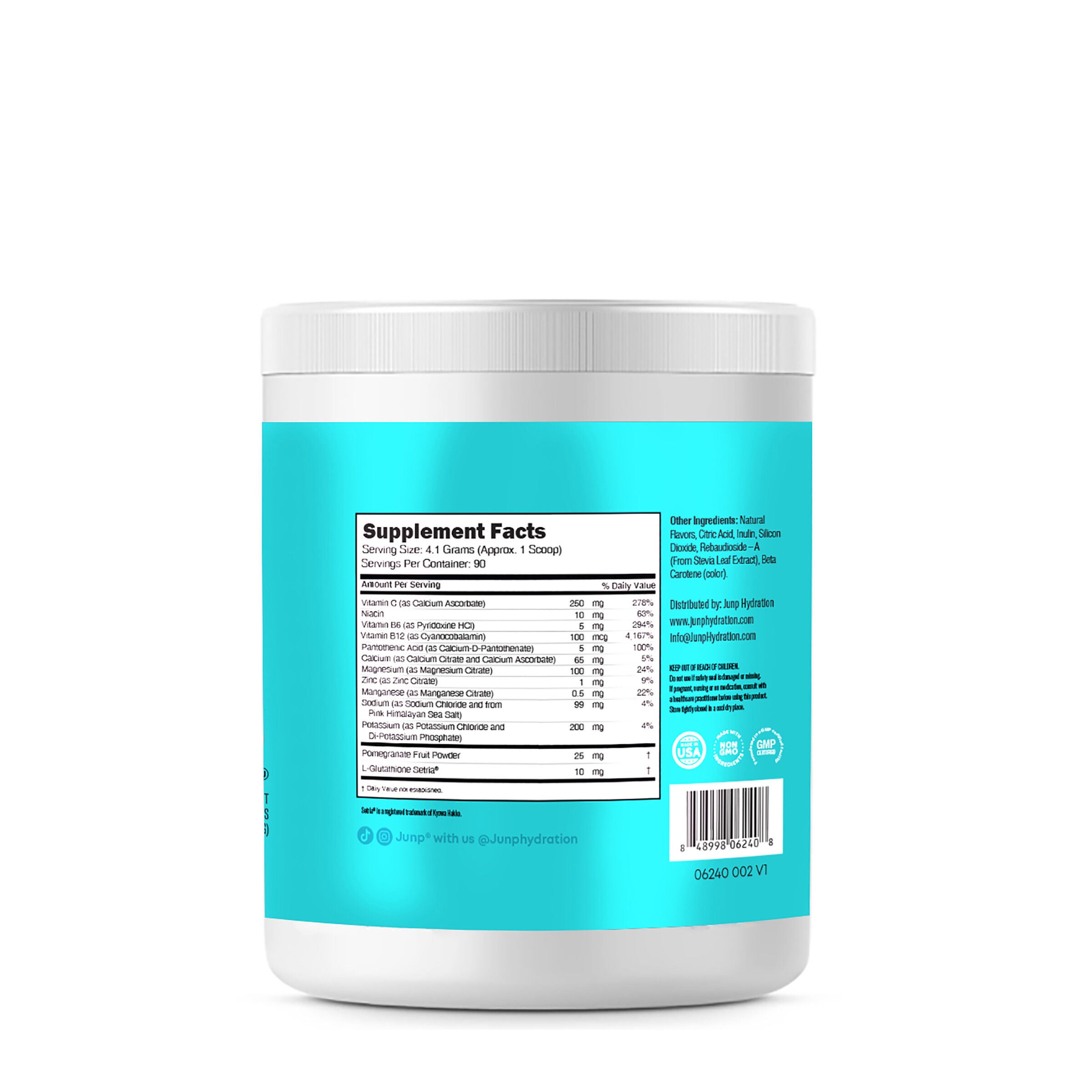 Junp® - Electrolyte Powder Mix - Pina Colada (90 Servings) | GNC