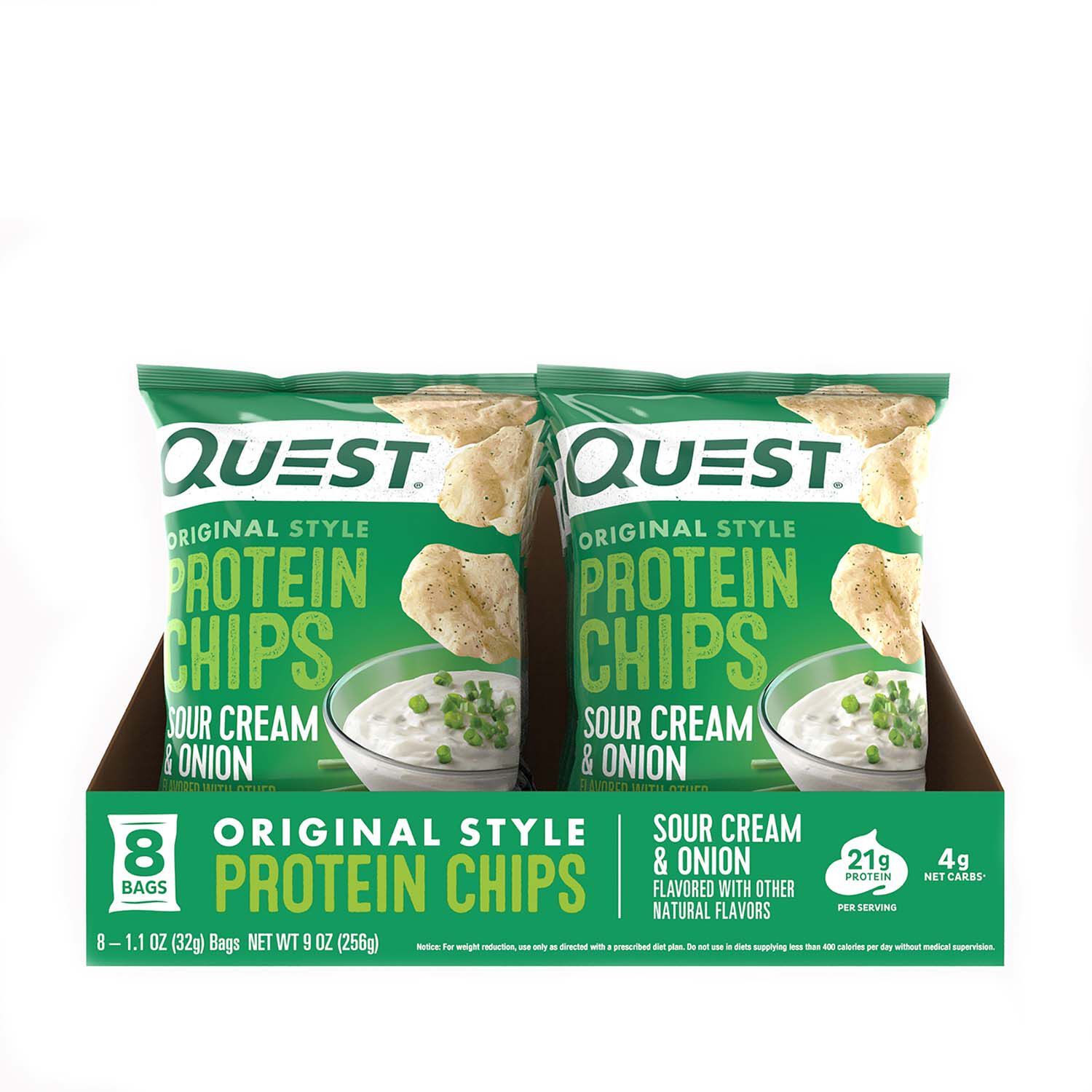 Quest® Protein Chips - Sour Cream and Onion | GNC