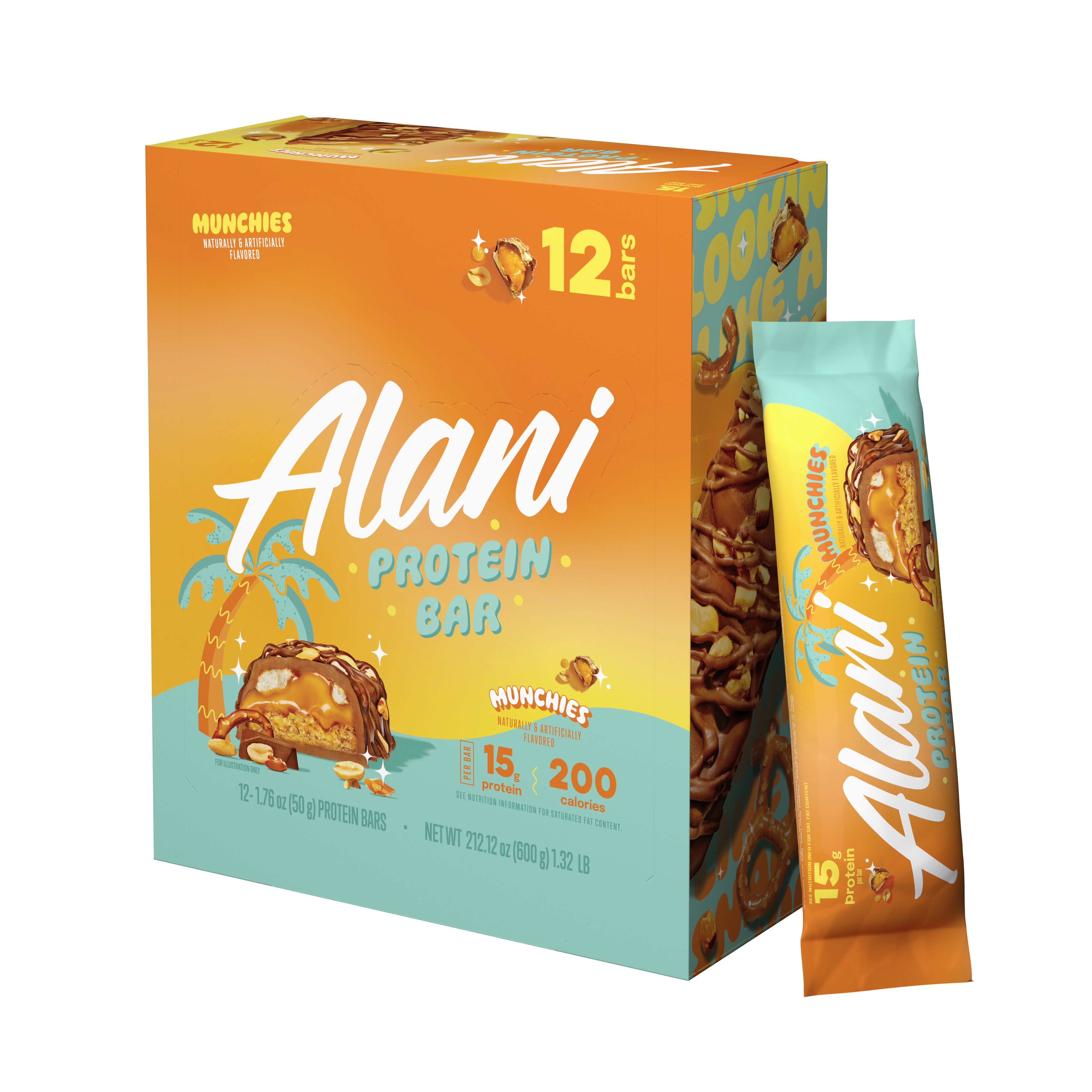 Alani Nu - Protein Bar - Munchies - 12 Bars | GNC