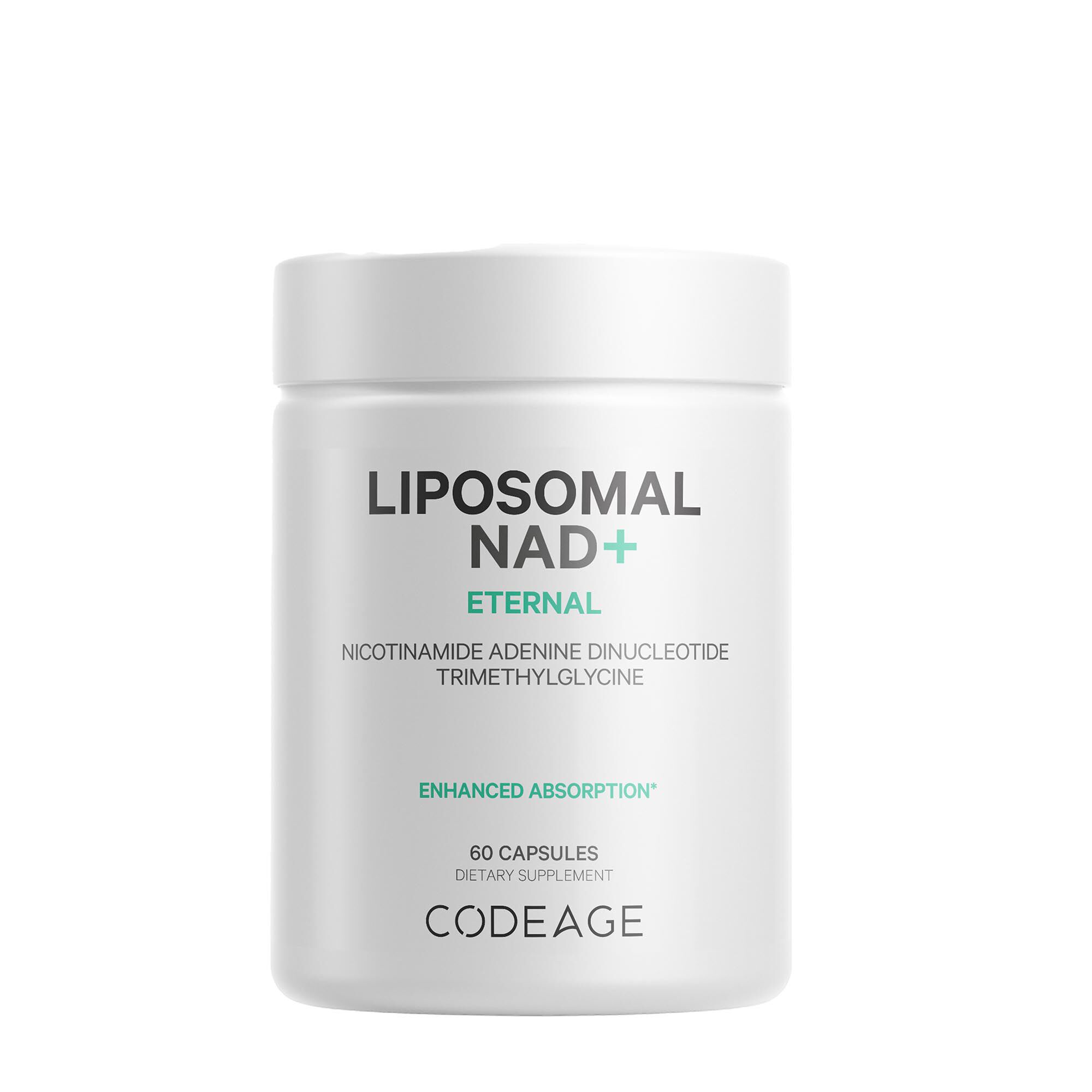 Codeage - Liposomal NAD+ Eternal - 60 Capsules | GNC