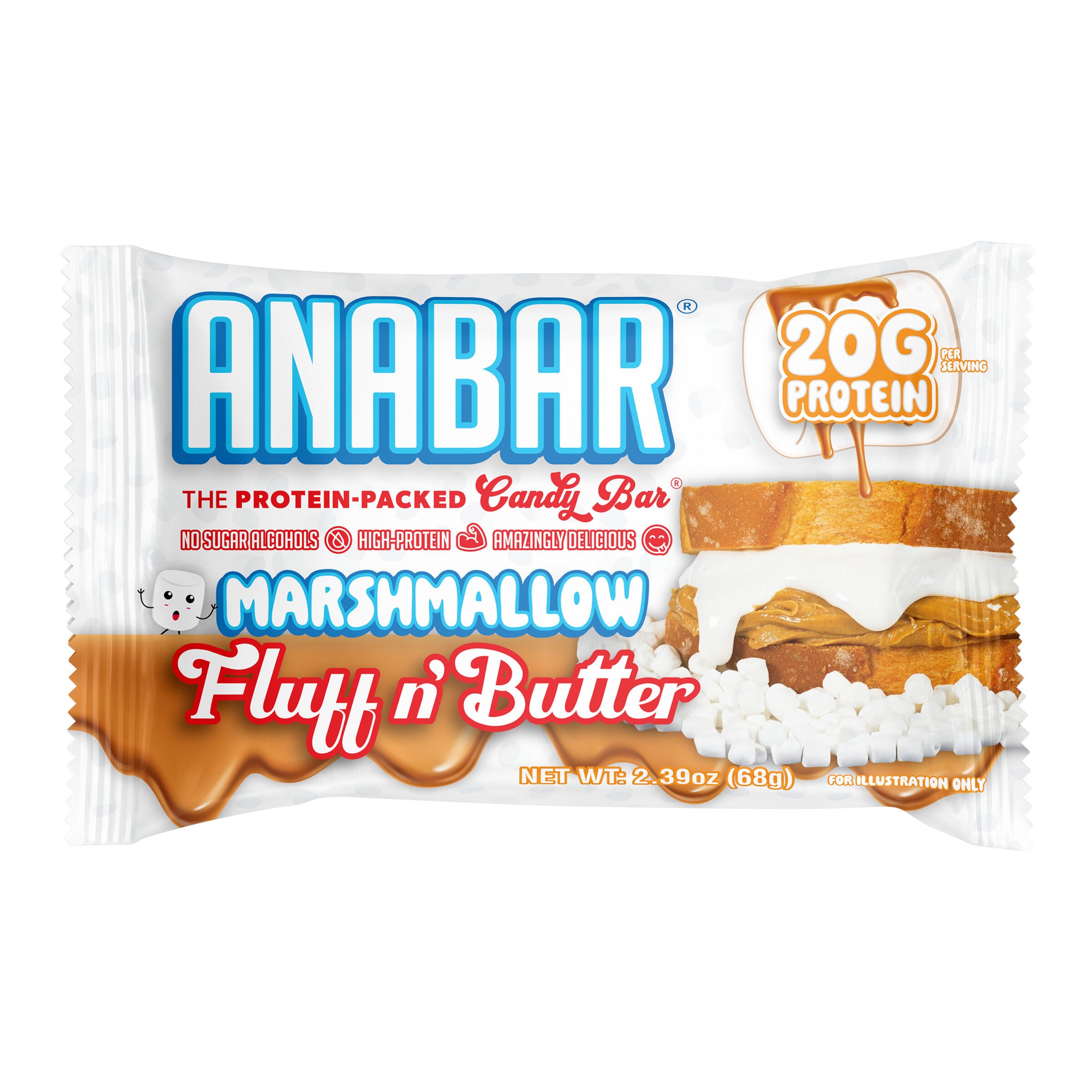 Final Boss Performance - Anabar Protein Candy Bar - Marshmallow Fluff n ...