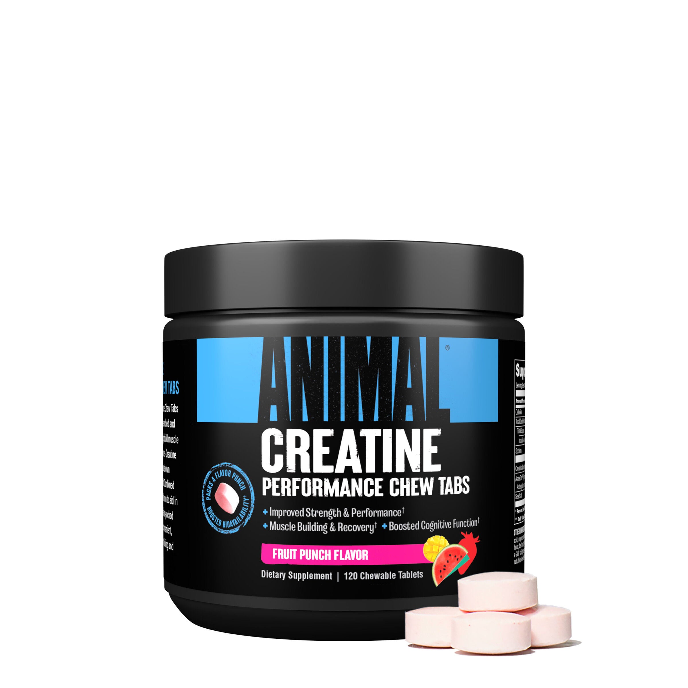 Universal Nutrition - Animal Creatine Performance - Fruit Punch - 120 ...