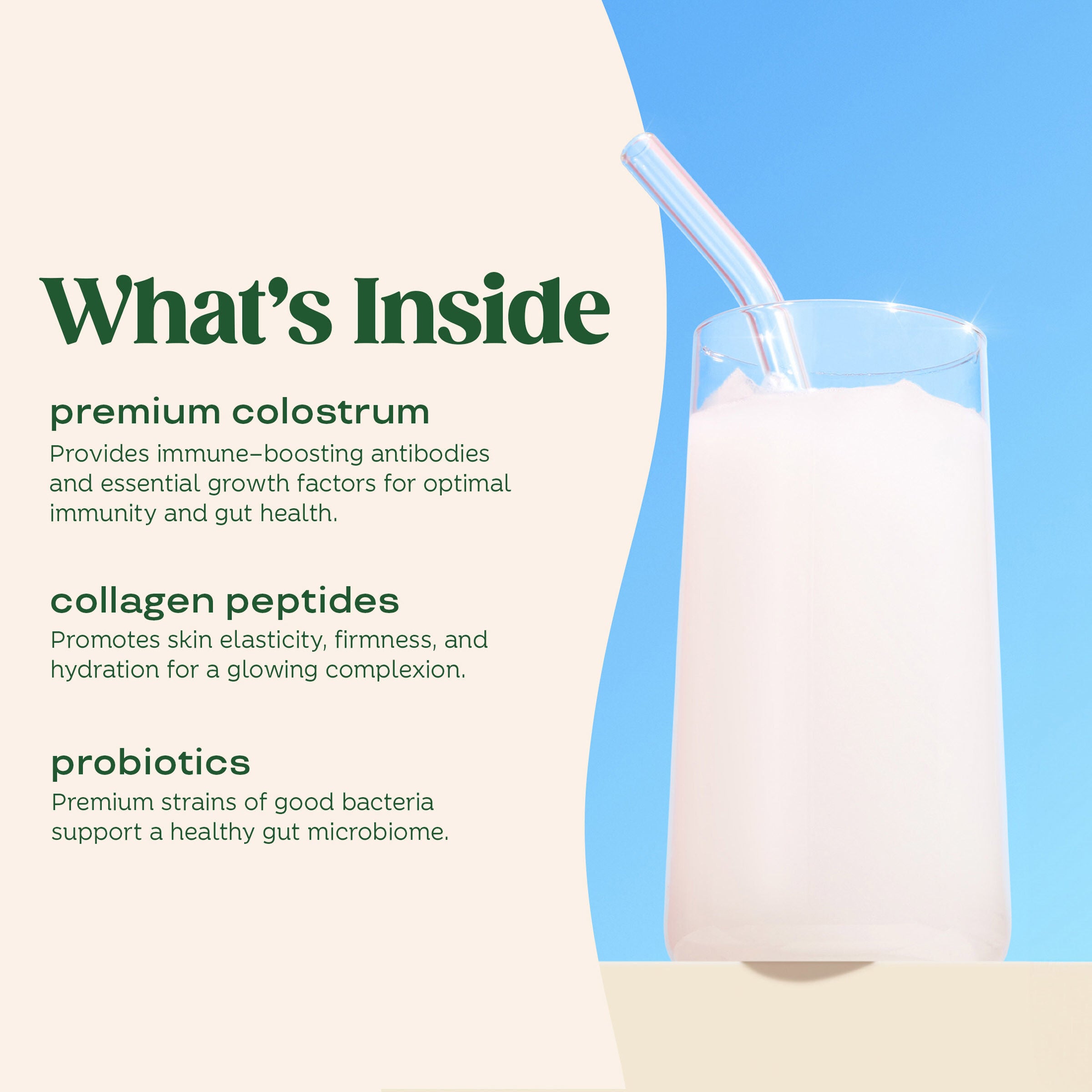 Bloom - Colostrum & Collagen Peptides - Unflavored (25 Servings) | GNC