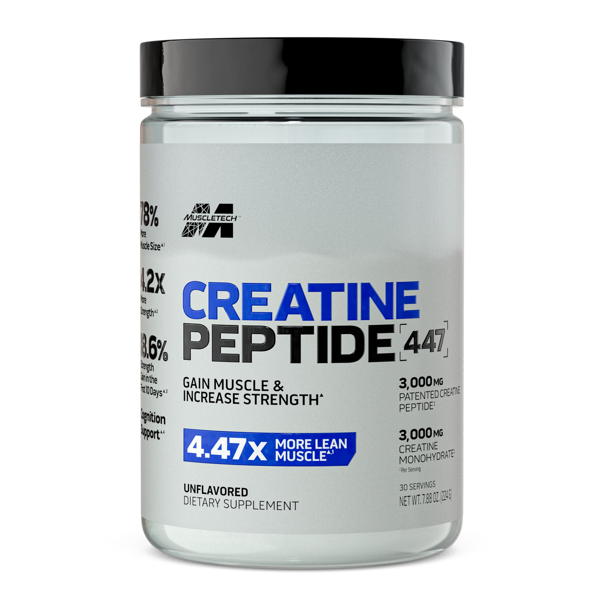 MuscleTech™ - Creatine Peptide 447 - Unflavored (30 Servings) | GNC