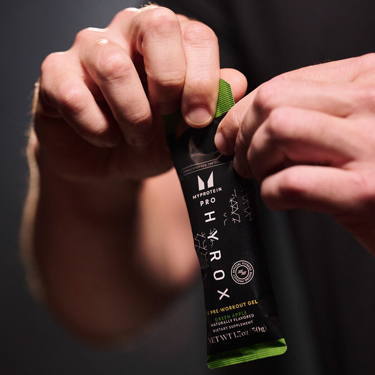 Myprotein - Hyrox: The Pre-Workout Gel - Green Apple (12 Satchets) | GNC