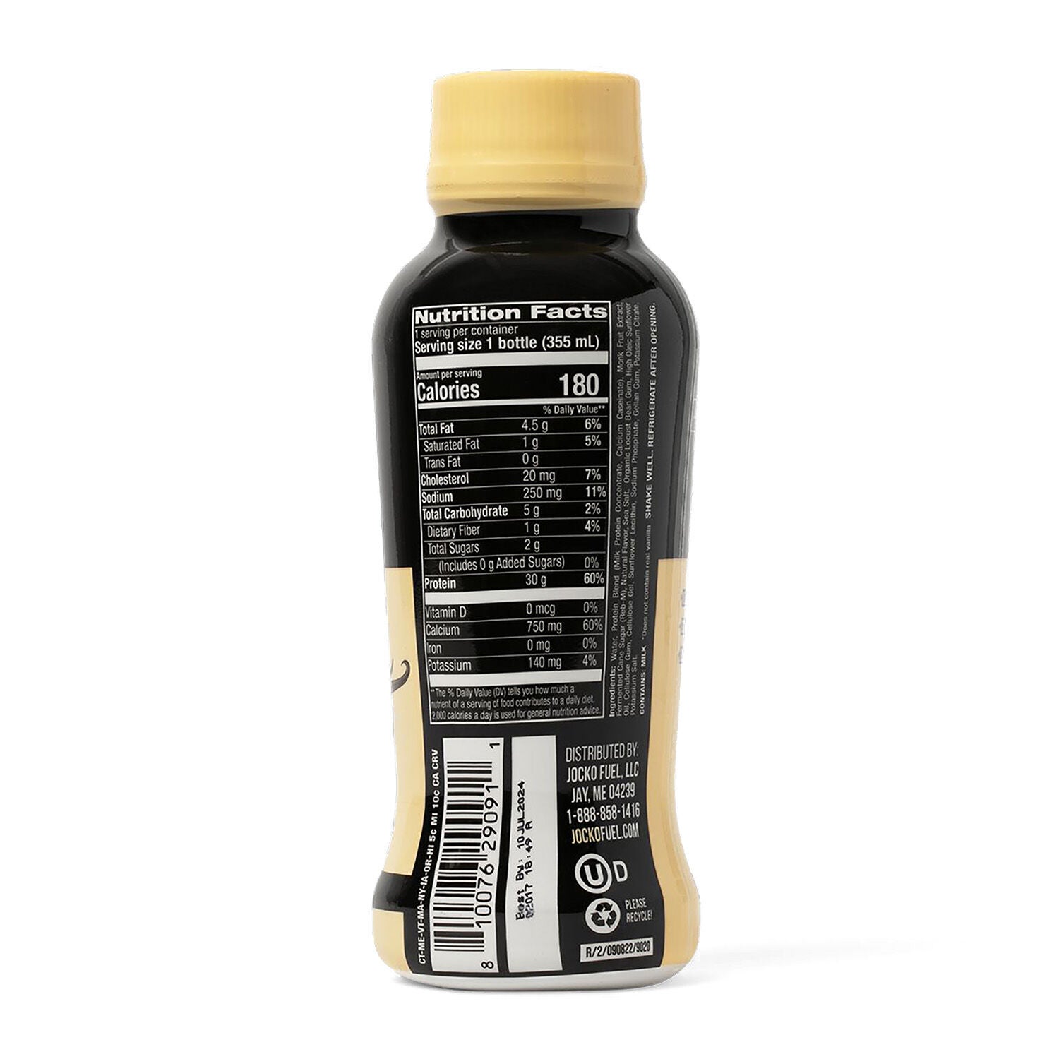 Jocko - Molk Protein Shake - Vanilla (12 Bottles) | GNC