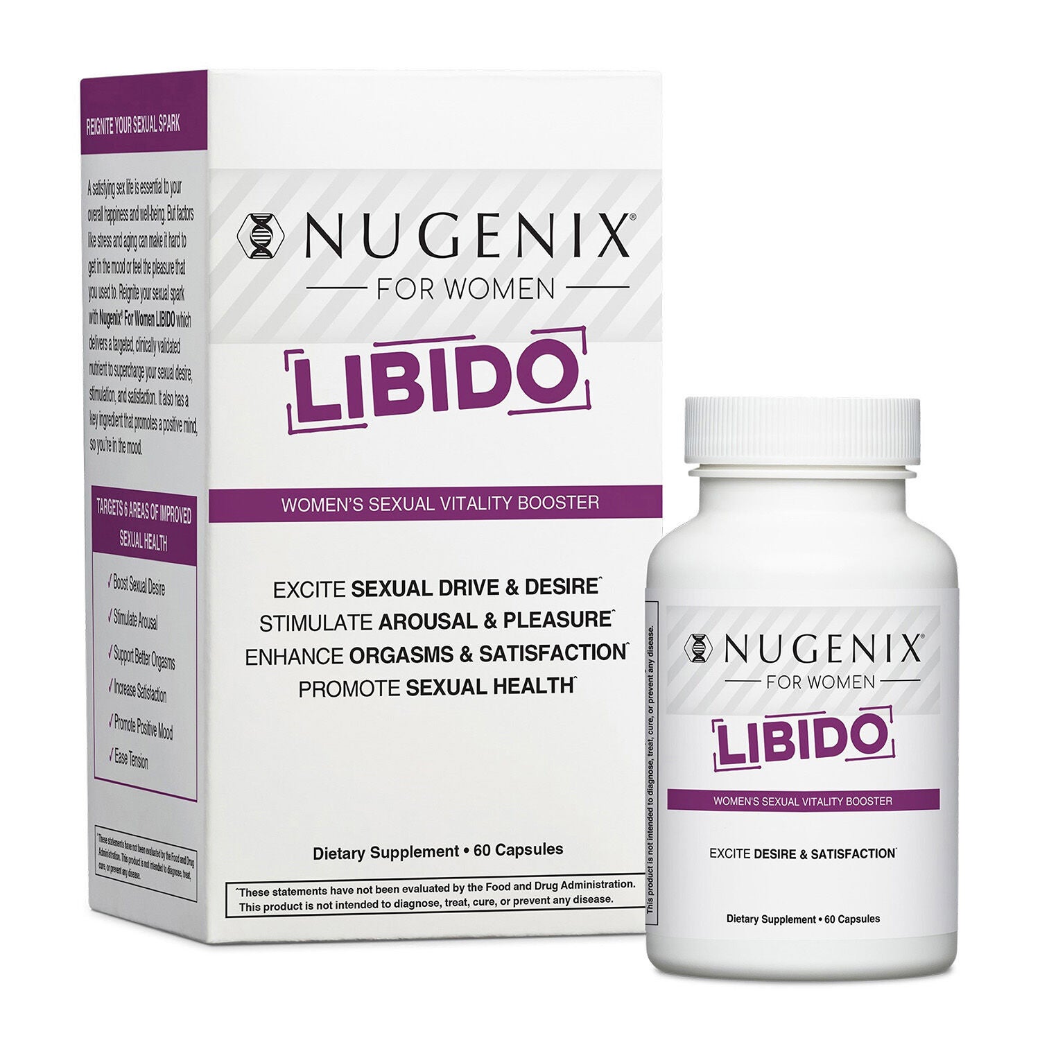 Nugenix® - Libido: Women's Sexual Vitality Booster - 60 Tablets | GNC