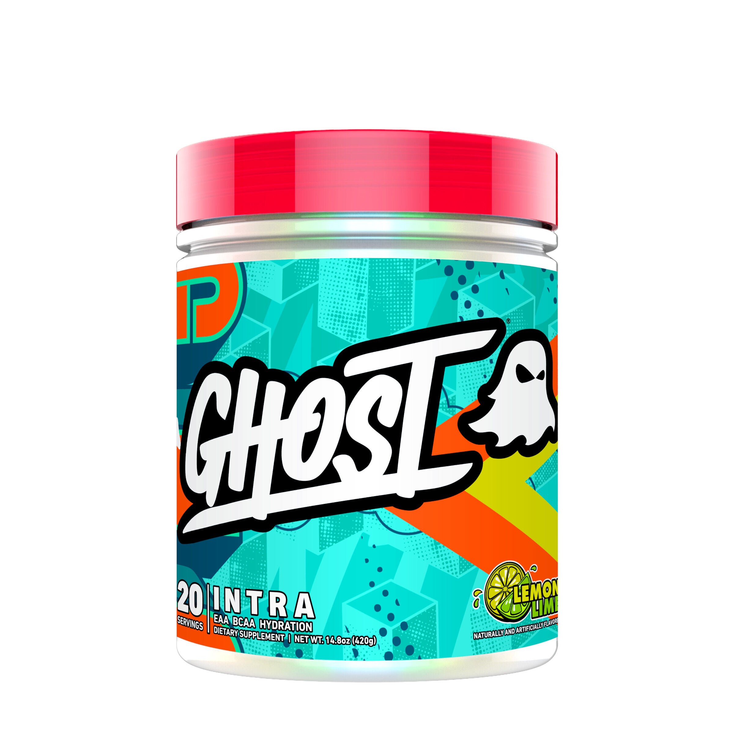 GHOST® - Intra EAA BCAA Hydration - Lemon Lime (20 Servings) | GNC
