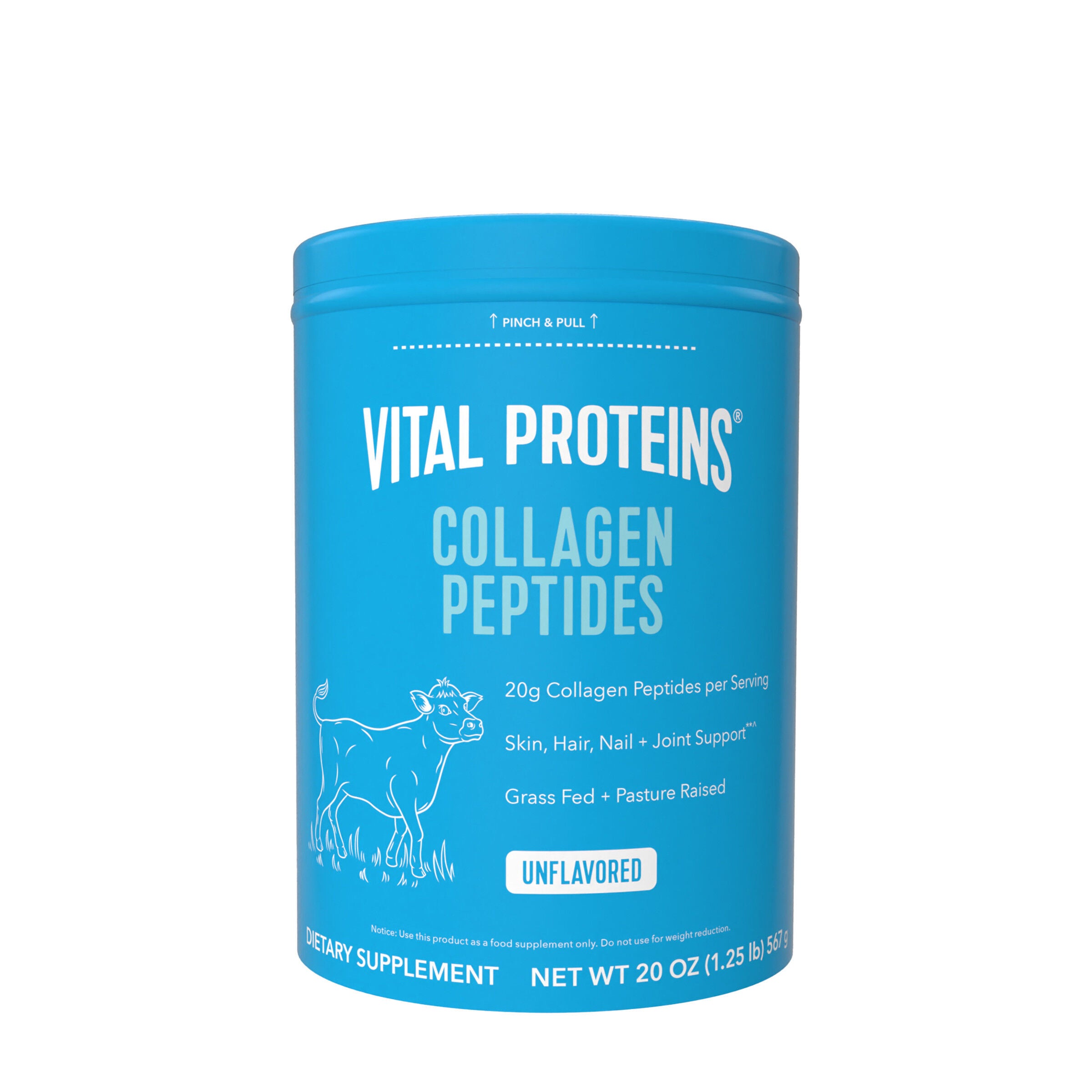 Vital Proteins - Collagen Peptides - Unflavored - 20 oz. (28 Servings) | GNC