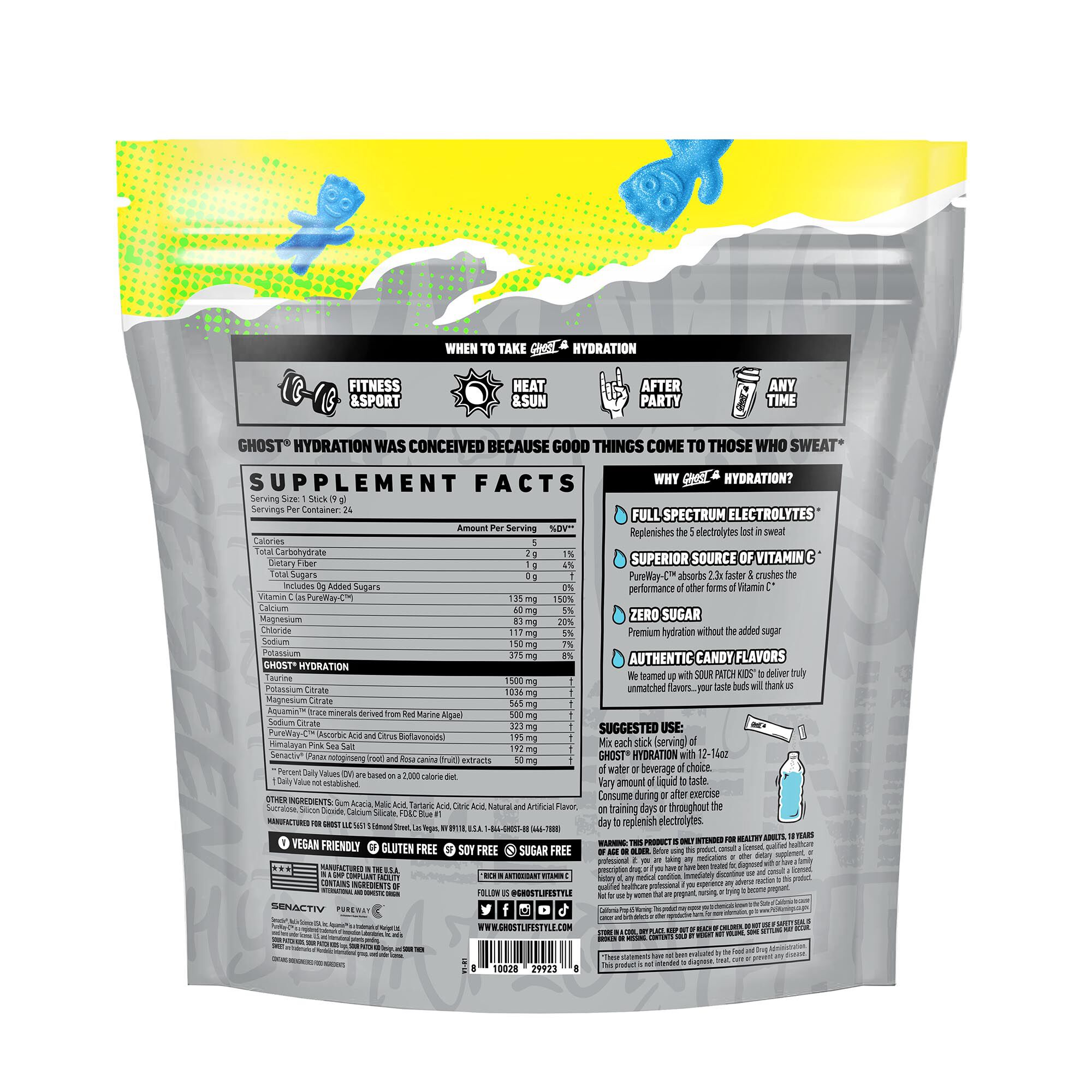 GHOST® Hydration Sticks | GNC