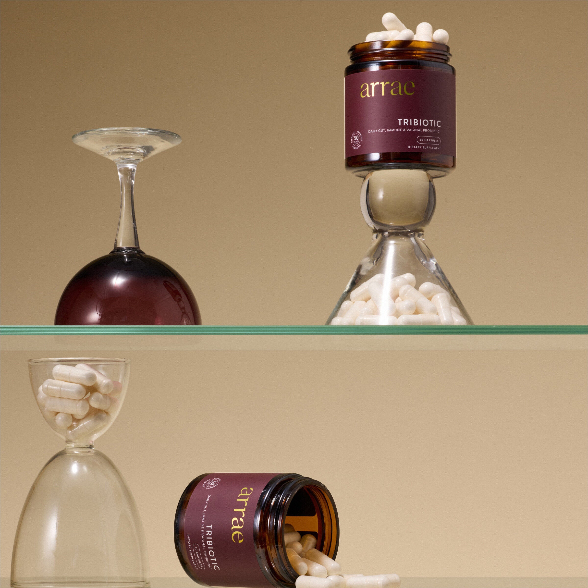 Arrae - Tribiotic - 60 Capsules (30 Servings) | GNC