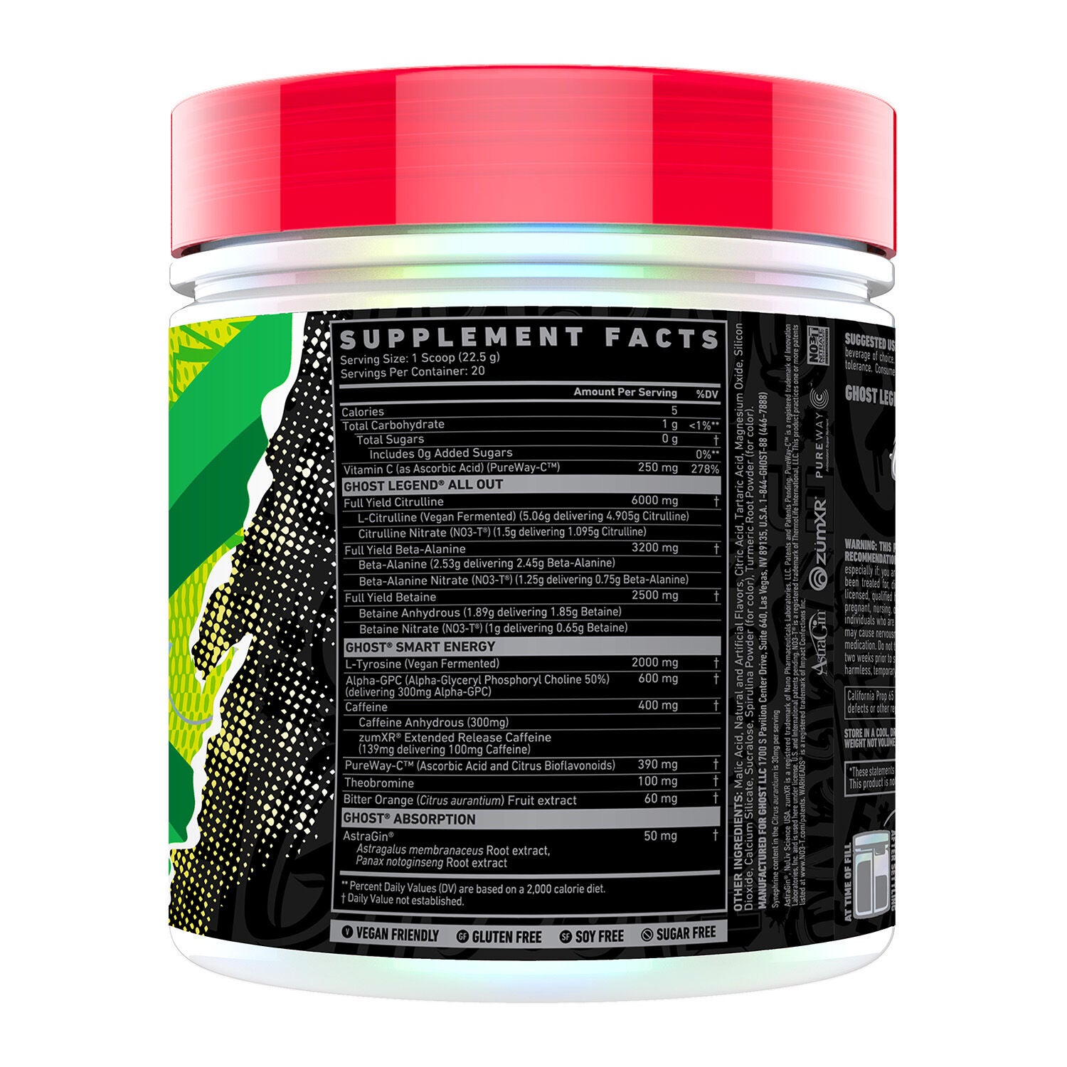 GHOST® - LEGEND® ALL OUT V2 Pre-Workout | GNC