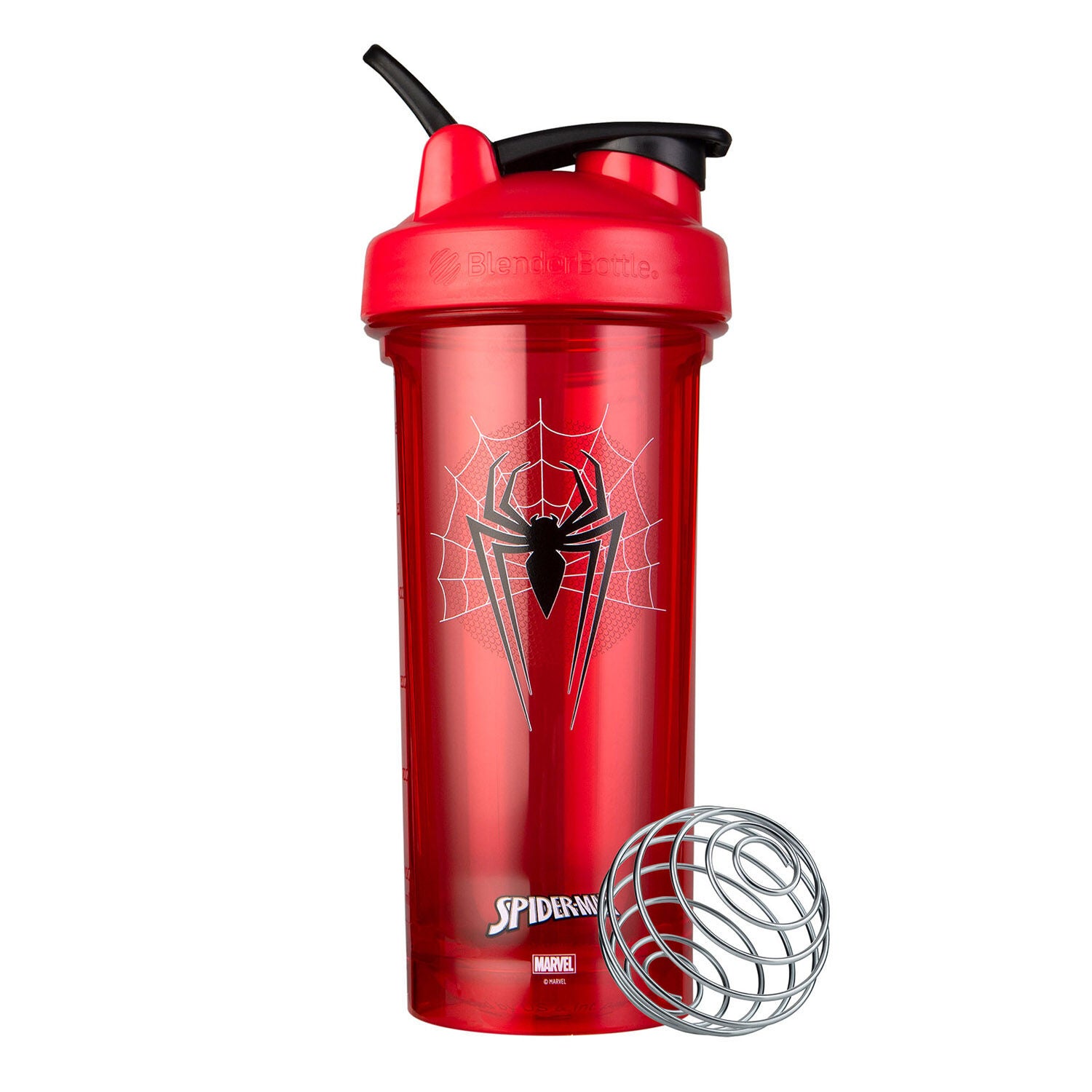 Pro 28™ Marvel Pro Series Protein Shaker Bottle - Spiderman | GNC Pro 28™ Marvel Pro Series Protein Shaker Bottle - Spiderman | GNC