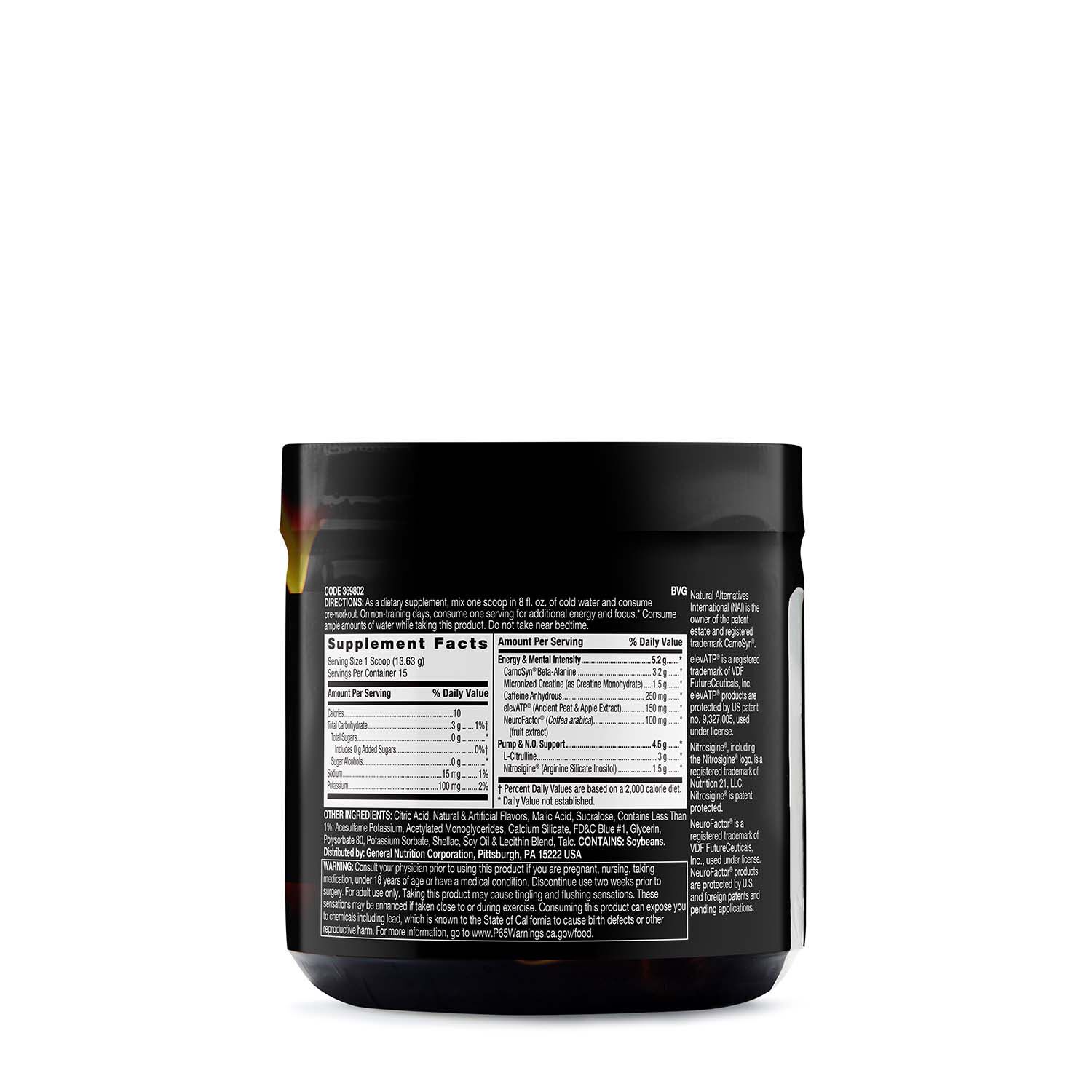 Shop Beyond Raw® LIT™ Clinically Dosed Pre-Workout -Blue Raspberry - 15 ...