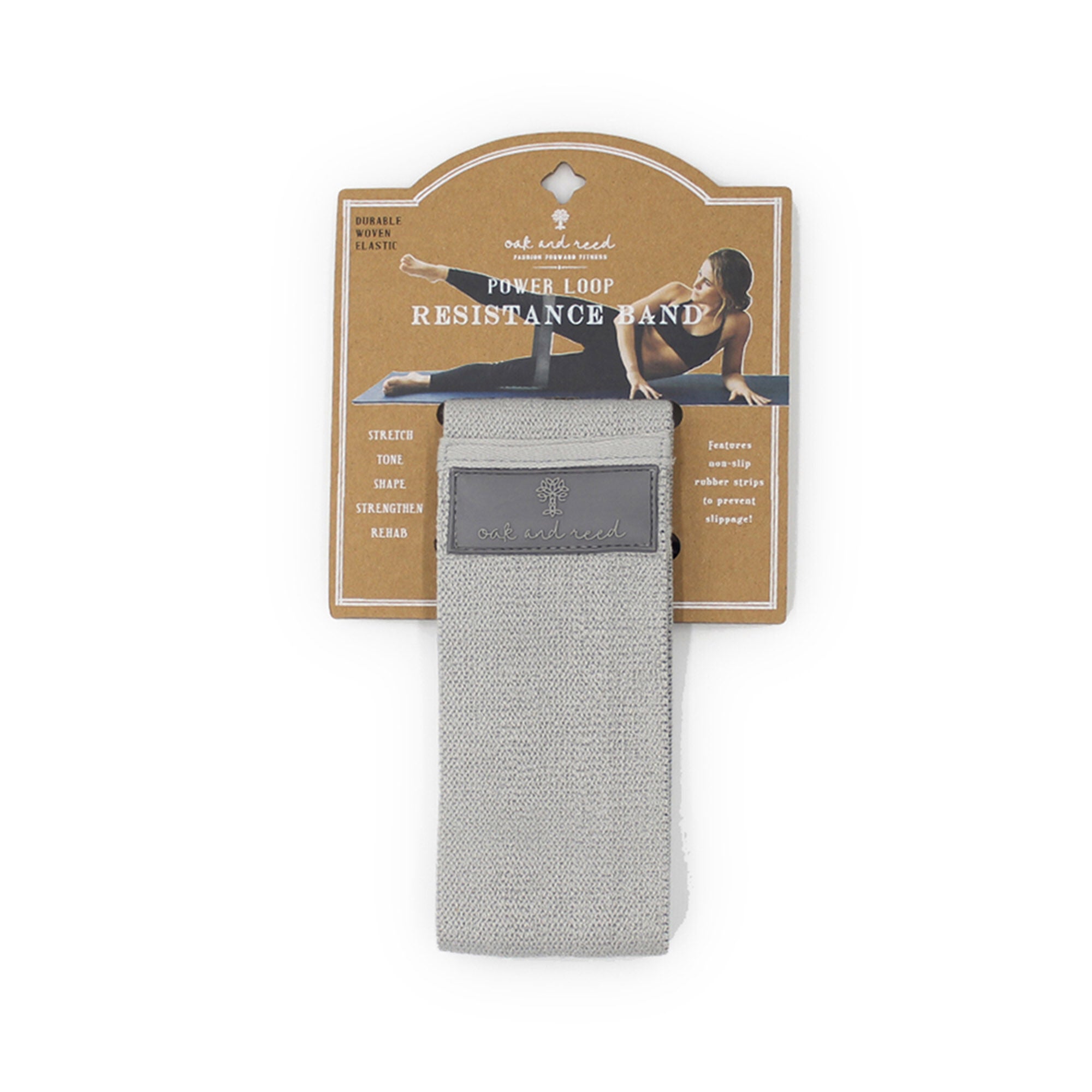 Oak and Reed Elastic Hip Band Grey | GNC