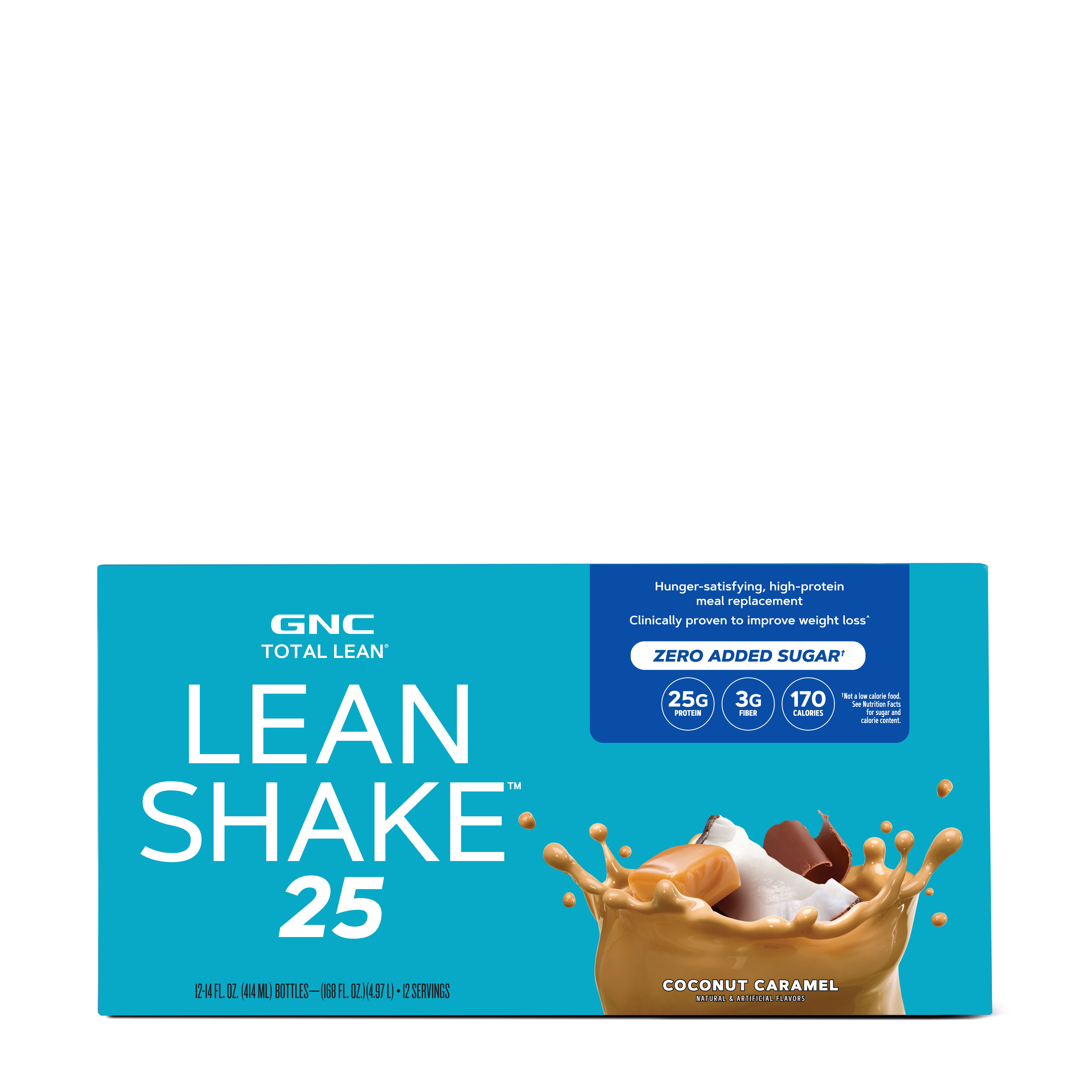 Lean Shake - Coconut Caramel - 14oz. (12 Bottles) Coconut Caramel | GNC