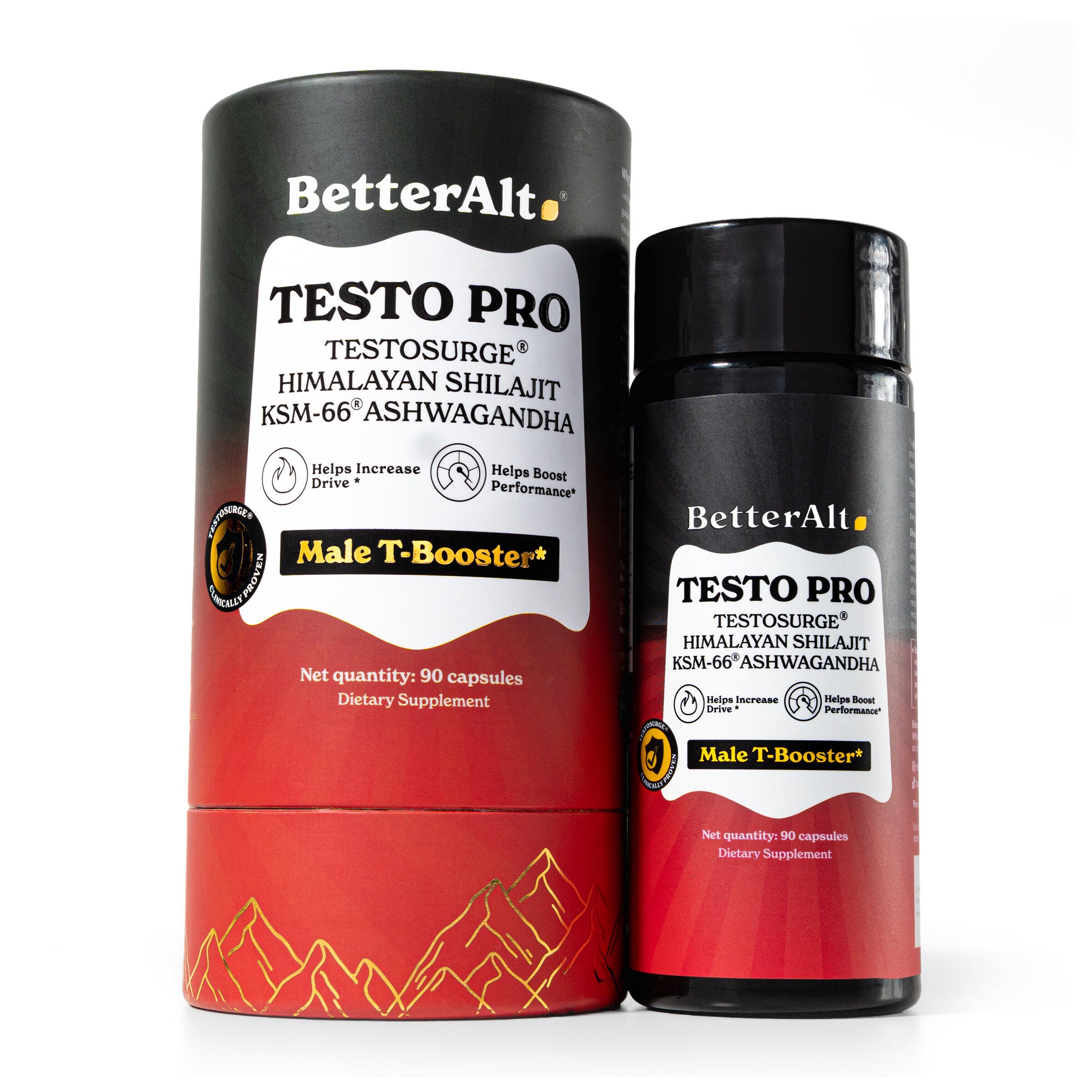 BetterAlt - Testo Pro - 90 Capsules (30 Servings) | GNC