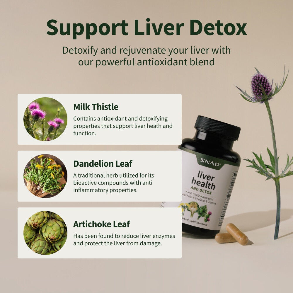 SNAP® Supplements Liver Health & Detox | GNC