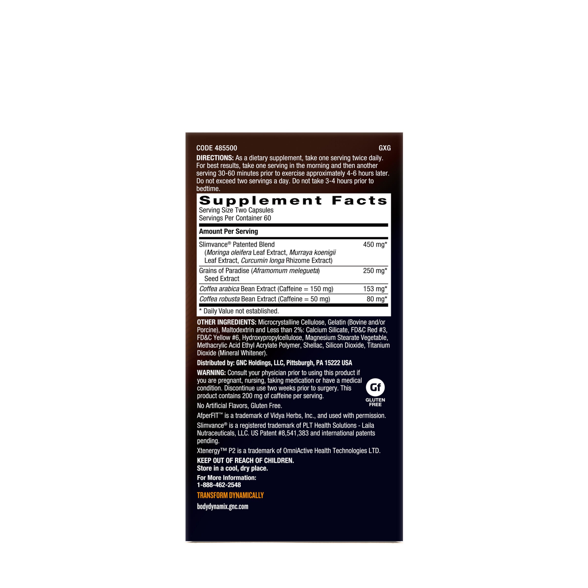 BodyDynamix Slimvance XP Metabolism Igniter* - Thermogenic | GNC