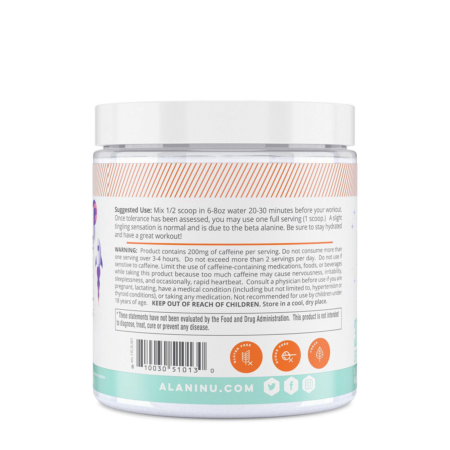 Alani Nu Pre-Workout - Galaxy Lemonade (30 Servings) | GNC