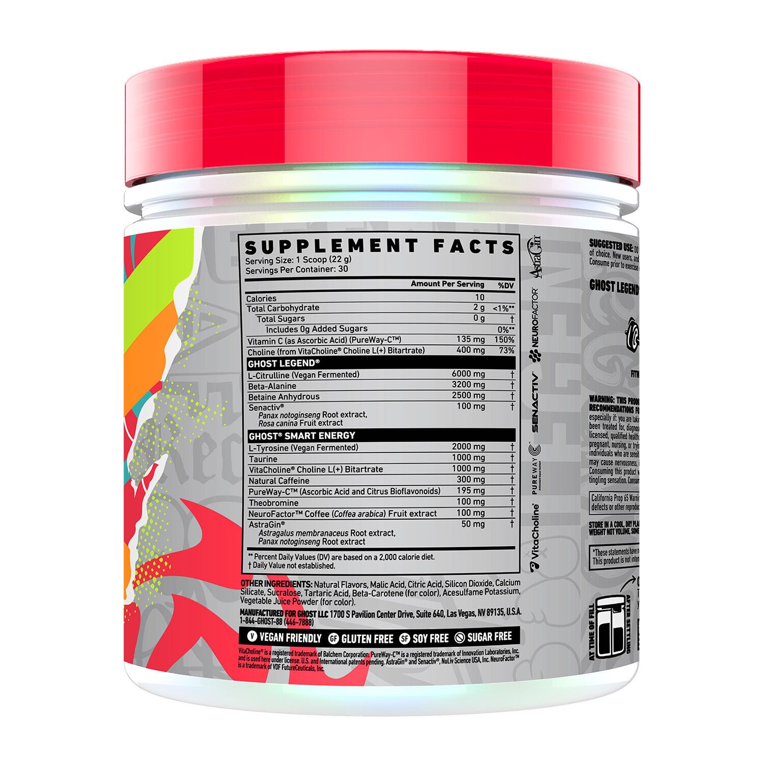 GHOST® - LEGEND® V4 Pre-Workout - Orange Cream (30 Servings) | GNC