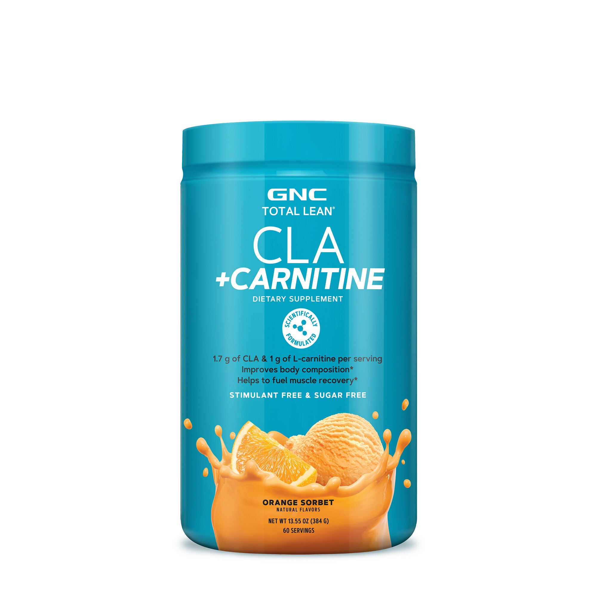 CLA + Carnitine - Orange Sorbet - 13.55 oz. Orange Sorbet | GNC