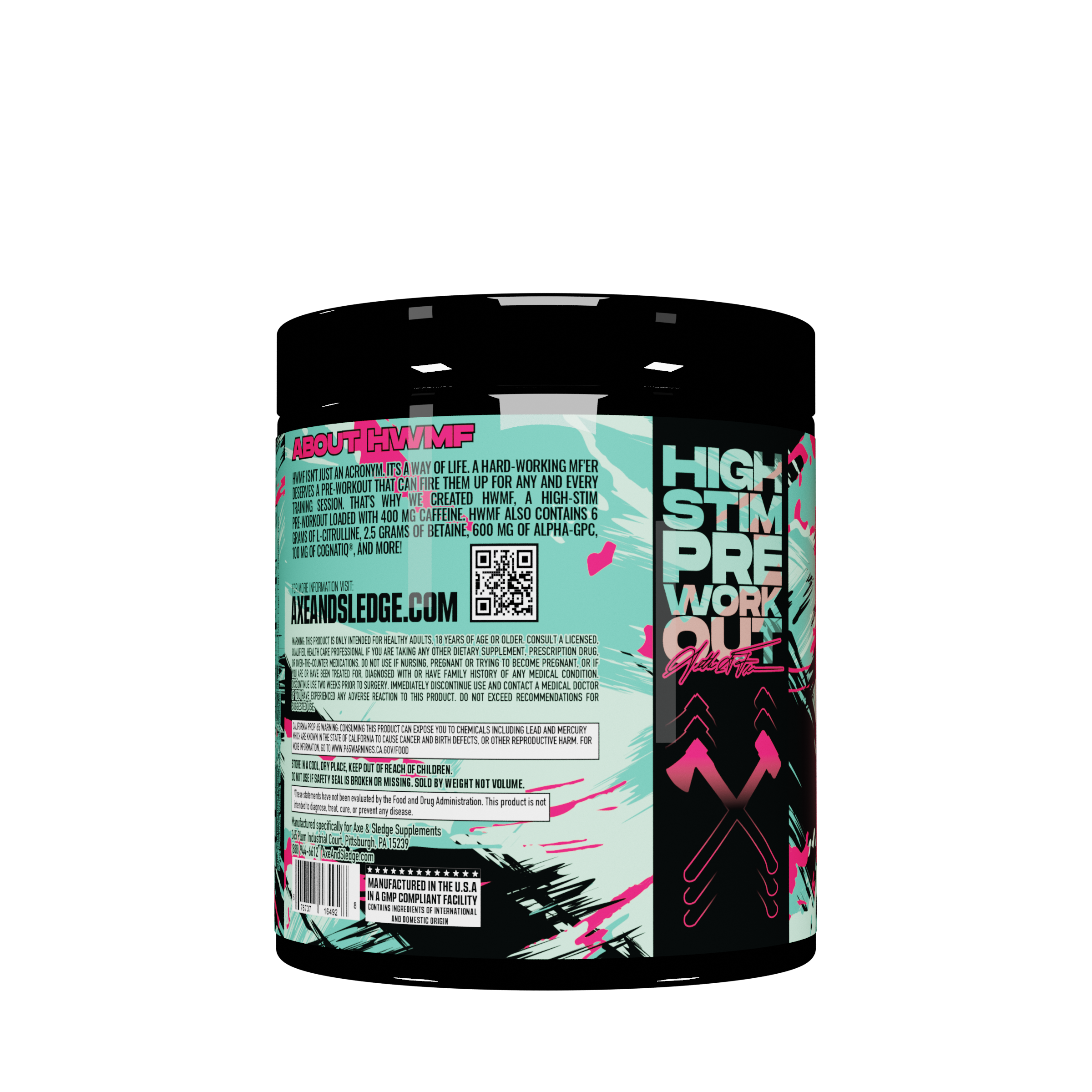 HWMF Axe & Sledge Supplements | GNC