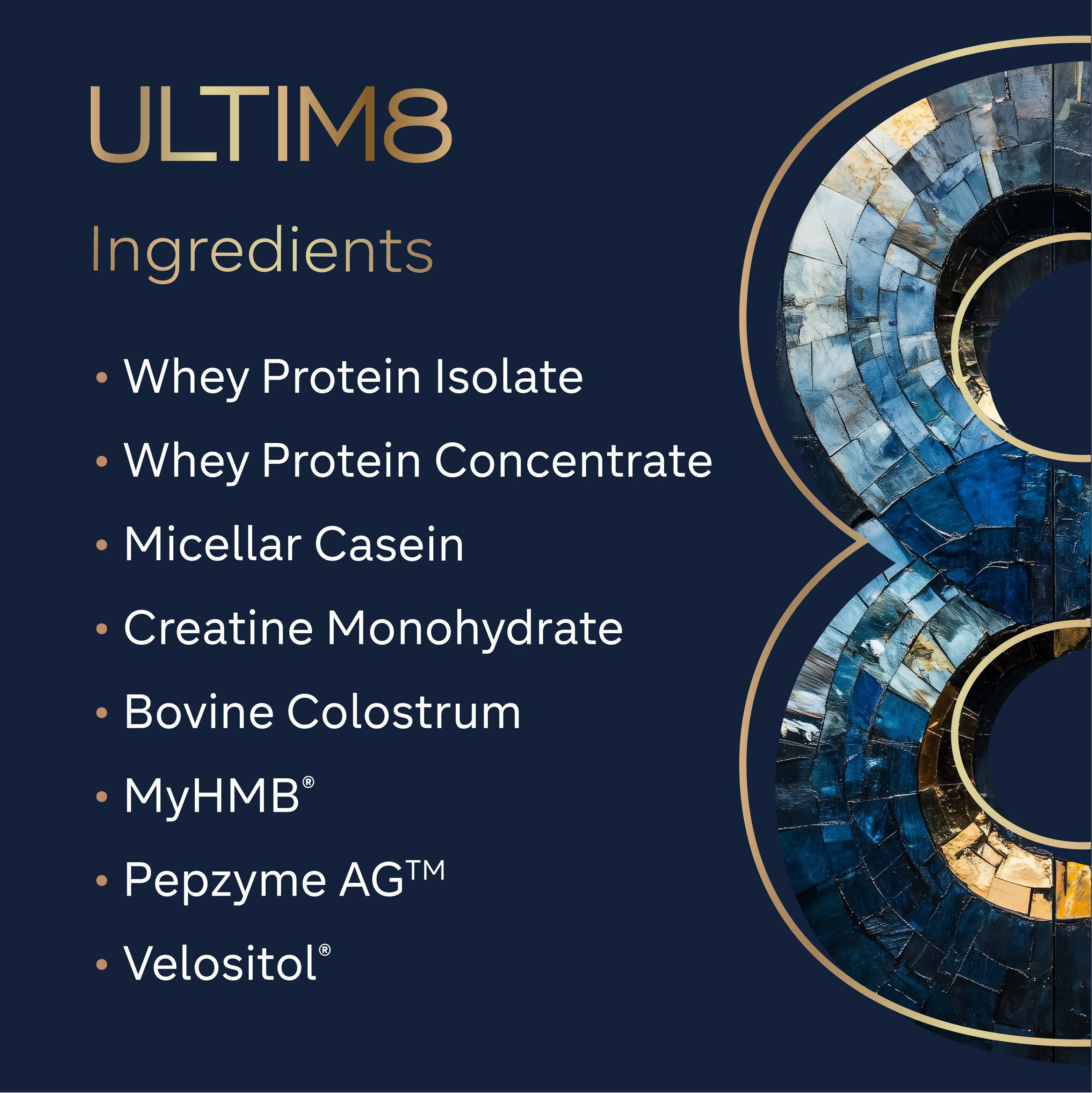 GR8 Lifestyle - Ultim8 Protein + Colostrum Complex - Chocolate Truffle ...