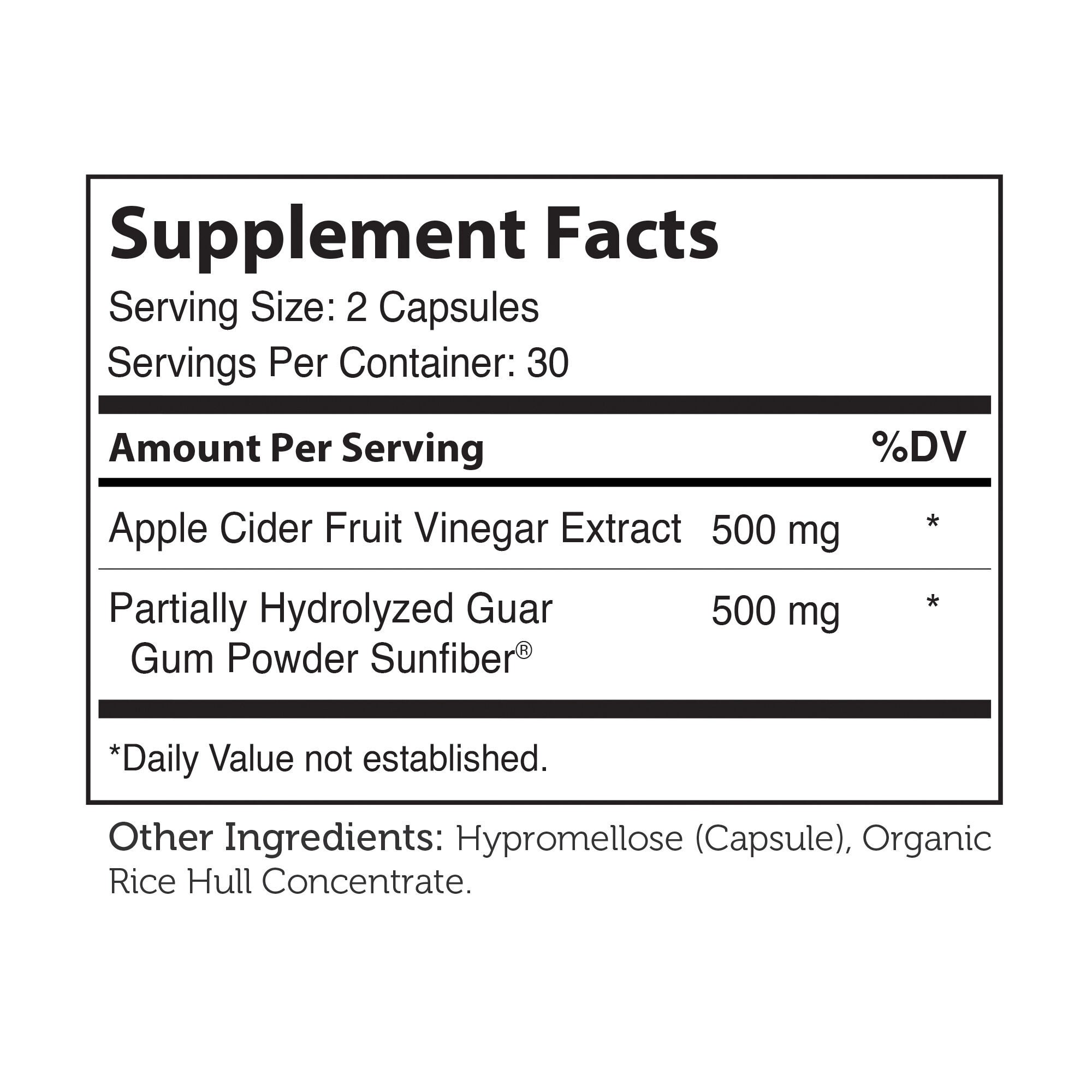ZAHLER® - Cider + Fiber - 60 Capsules | GNC