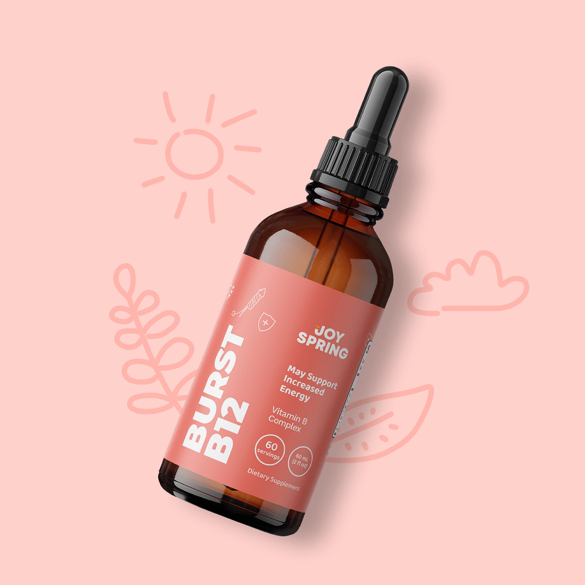 Joy Spring Organic B Complex for Kids - 60 mL | GNC