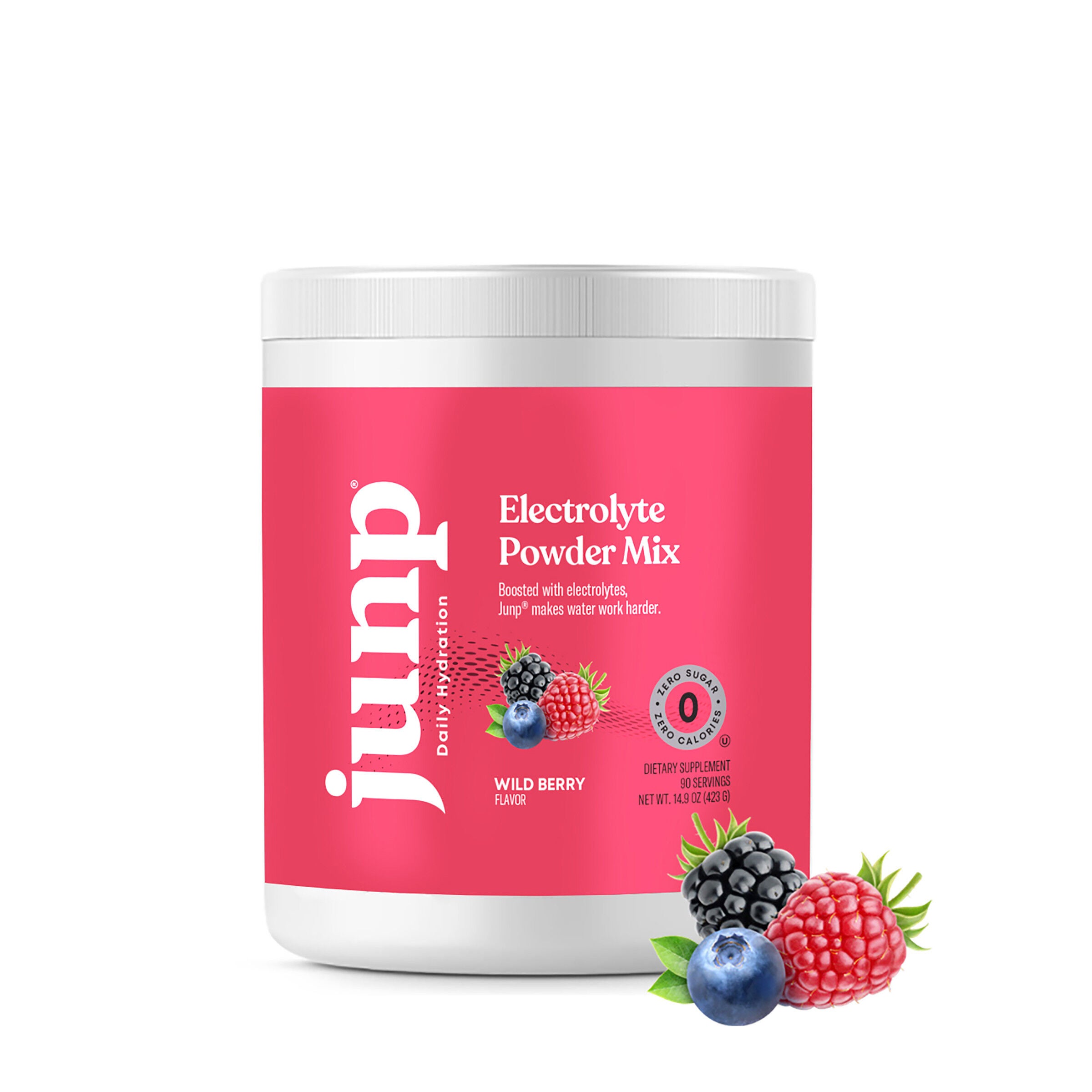 Junp® - Electrolyte Powder Mix - Wild Berry (90 Servings) | GNC