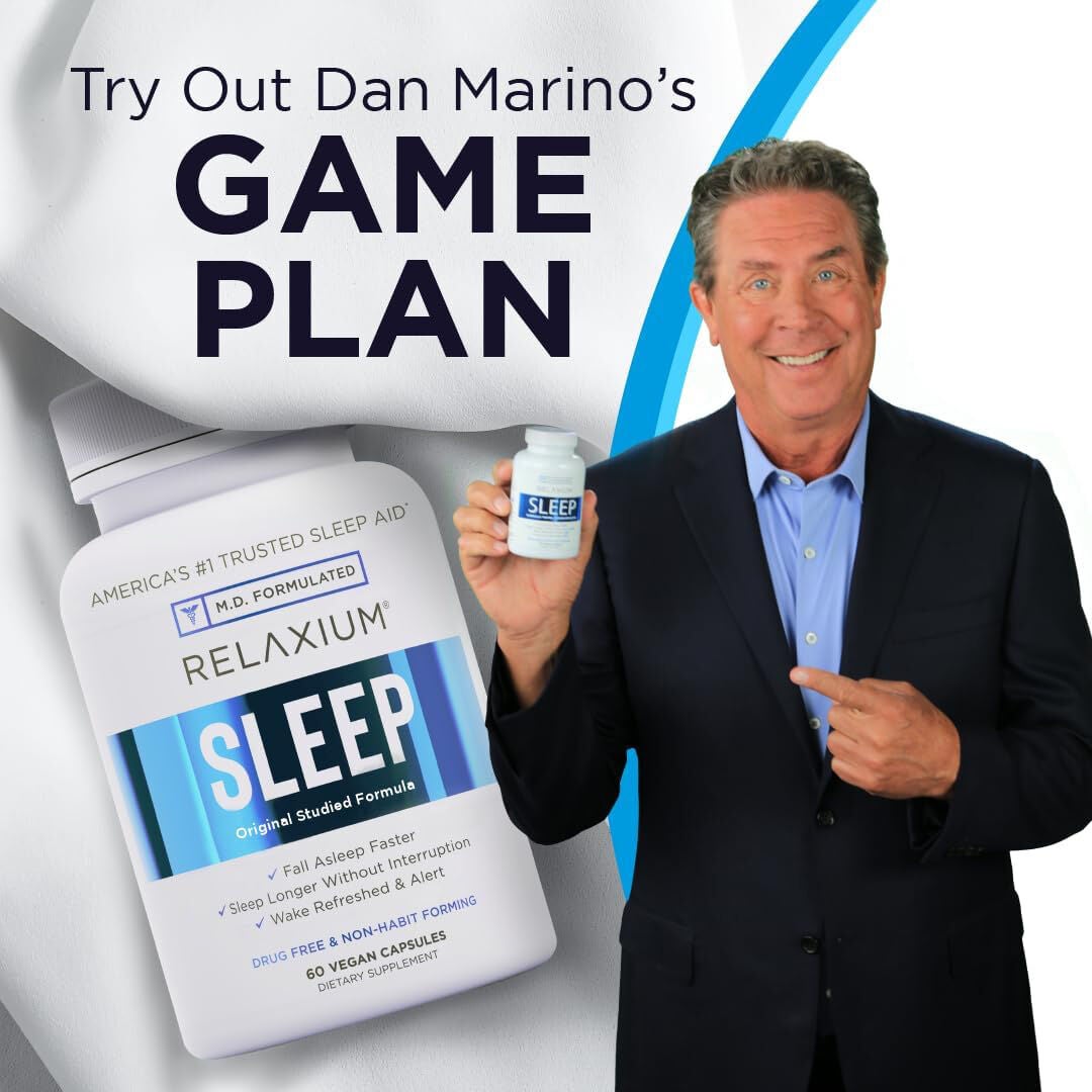 Relaxium - Sleep Support - 60 Capsules (30 Servings) | GNC