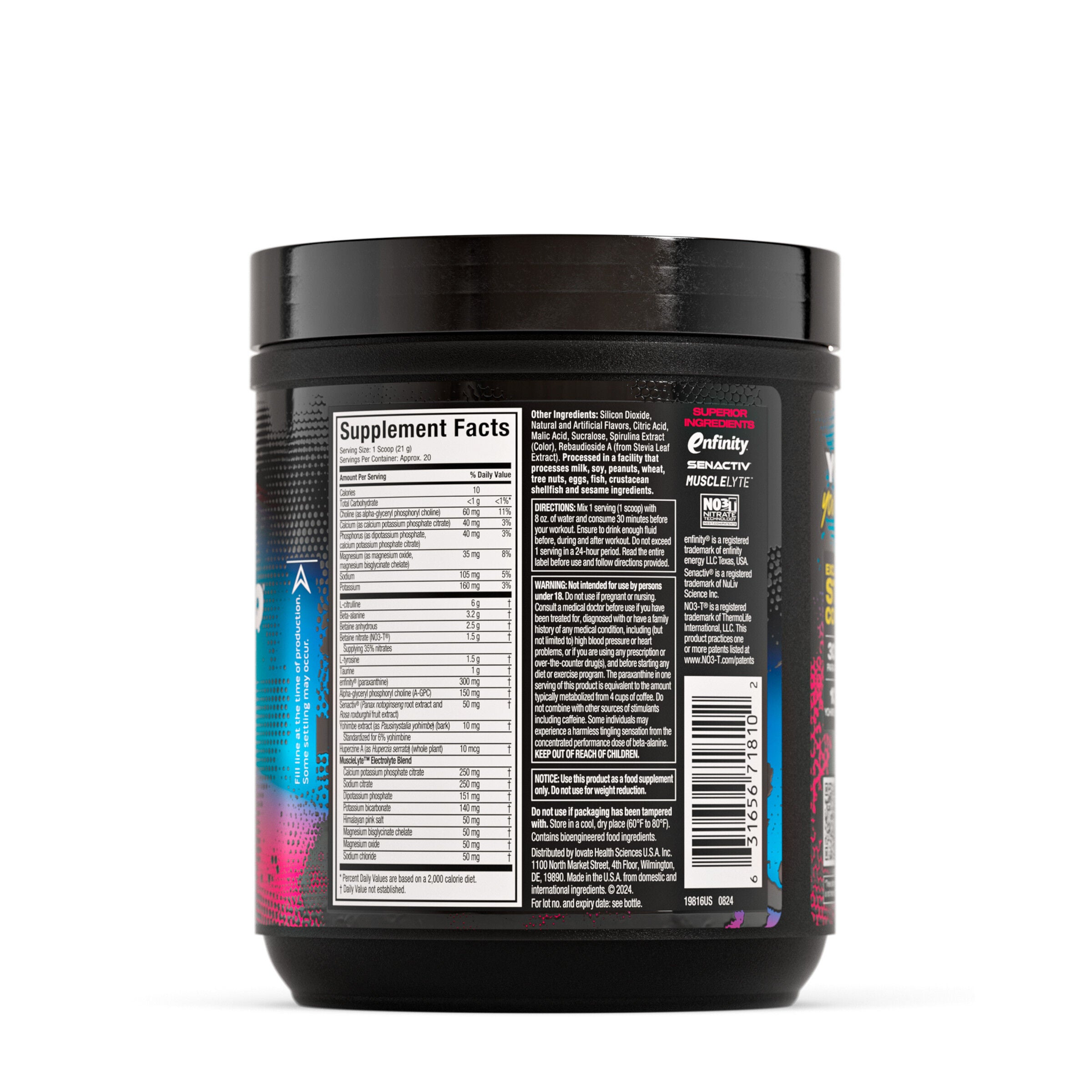MuscleTech™ - EuphoriQ Pre-Workout V2 - Rocket Pop (20 Servings) | GNC