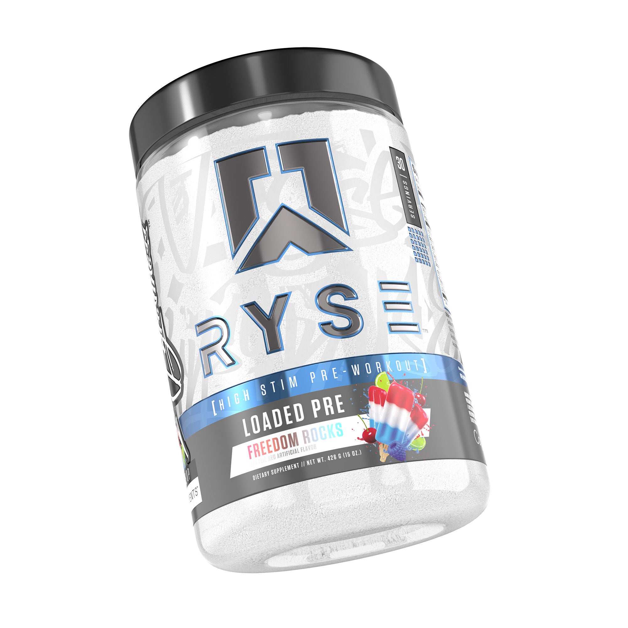 RYSE™ Up - Loaded Pre - Freedom Rocks - 30 Servings | GNC