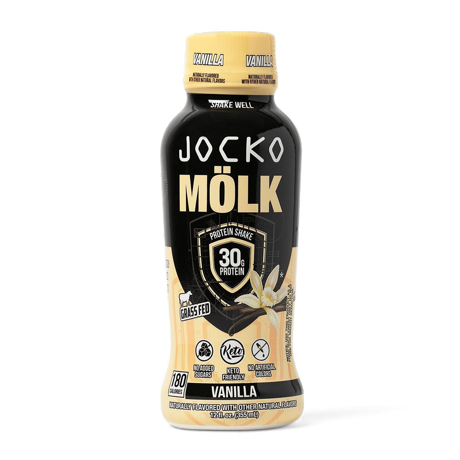 Jocko - Molk Protein Shake - Vanilla (12 Bottles) | GNC