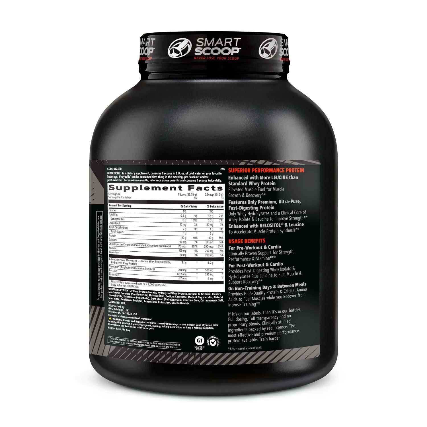 GNC AMP Wheybolic Whey Protein Powder - Classic Vanilla | GNC