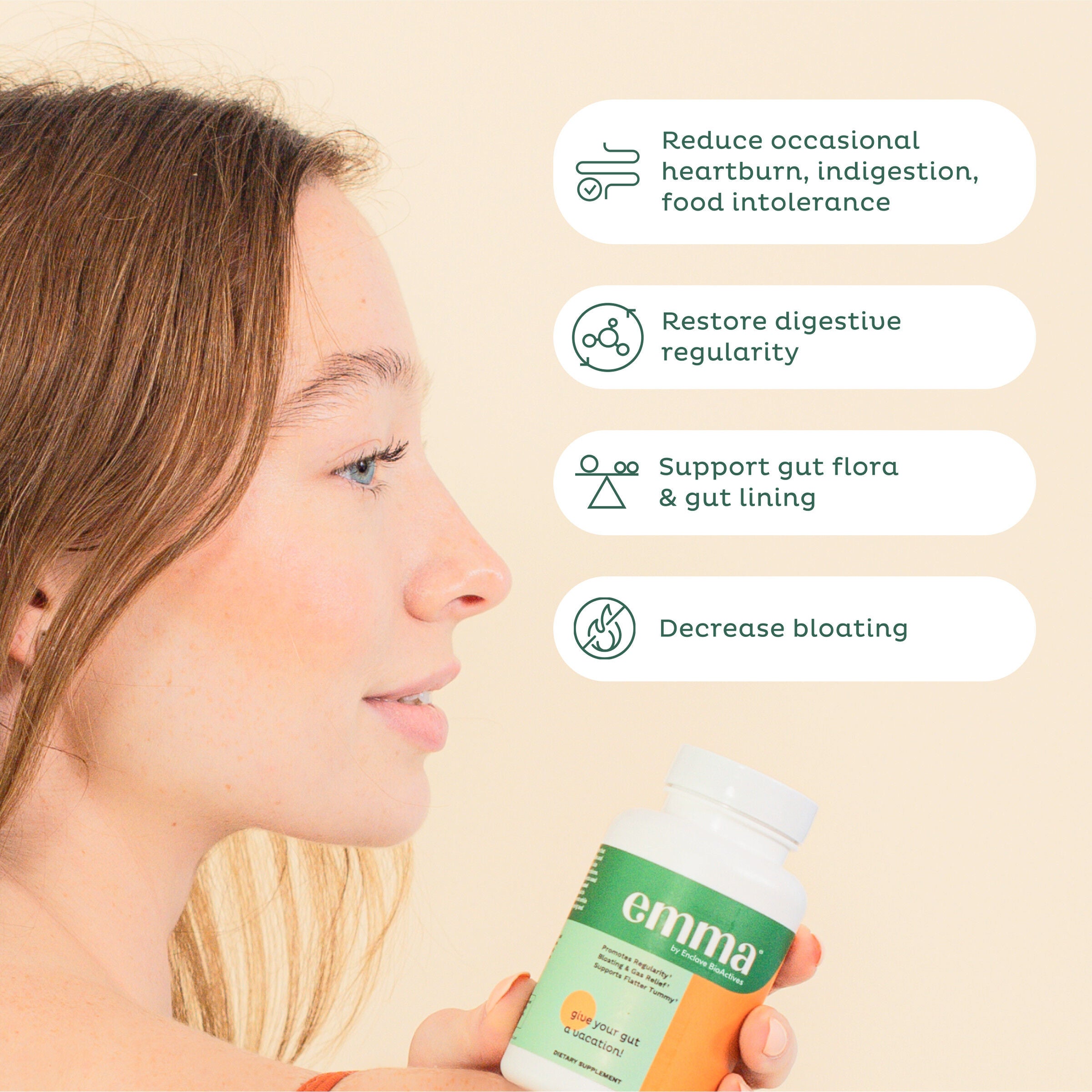 Emma - Daily Digestive (60 Capsules) | GNC