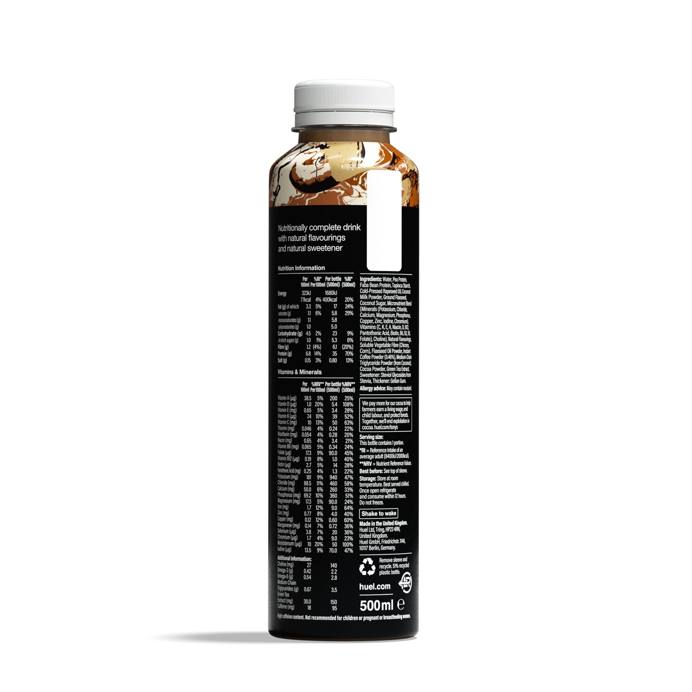 Huel® - Black Edition RTD High-Protein Meal - Iced Coffee - 16.9 fl oz ...