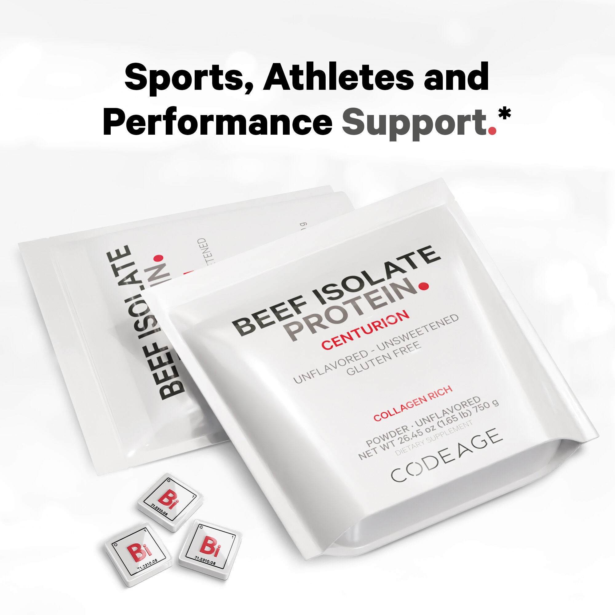 Codeage - Beef Isolate Protein - Unflavored (30 Servings) | GNC