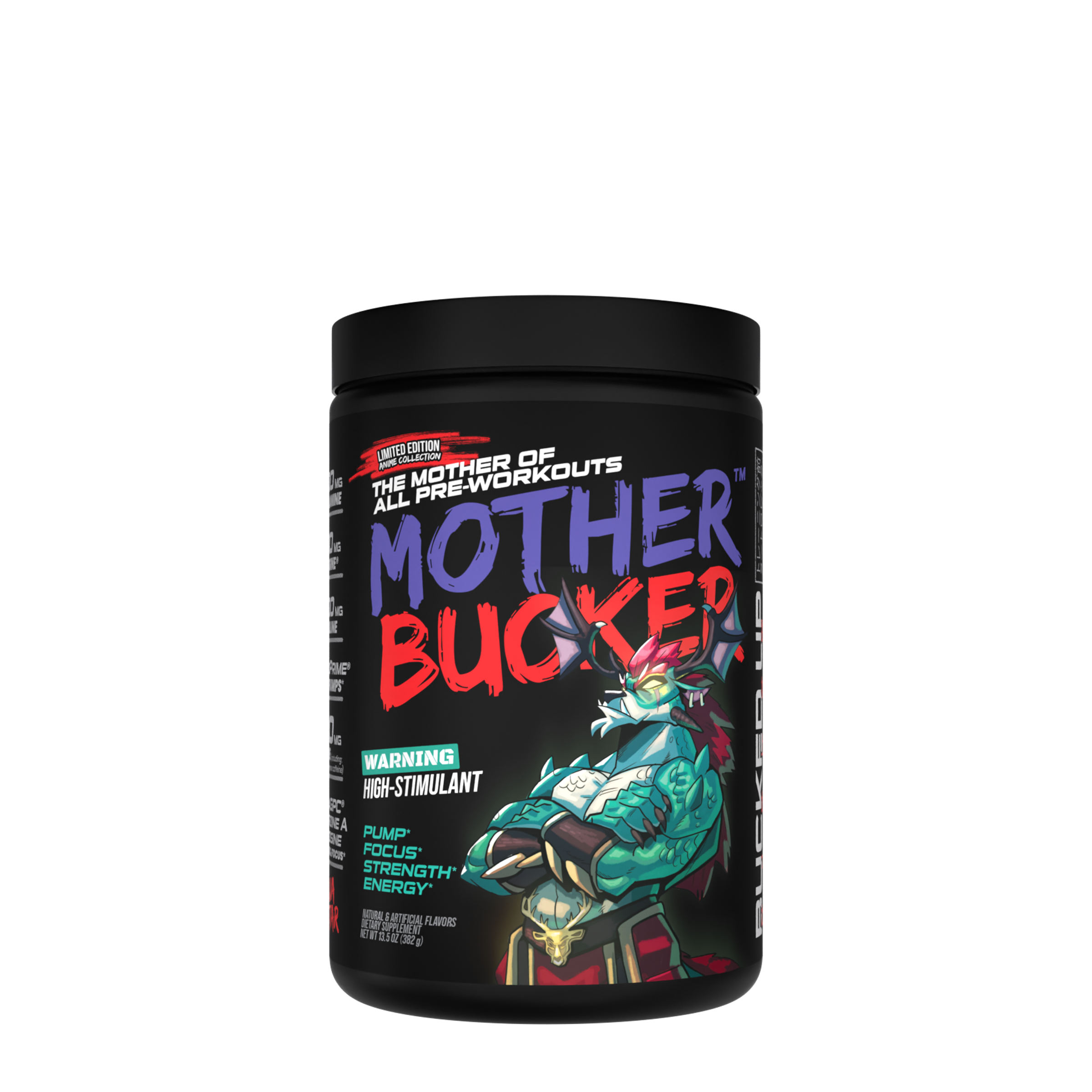 Bucked Up® - Mother Bucker Nootropic Pre-Workout - Ninja Nectar (20 ...