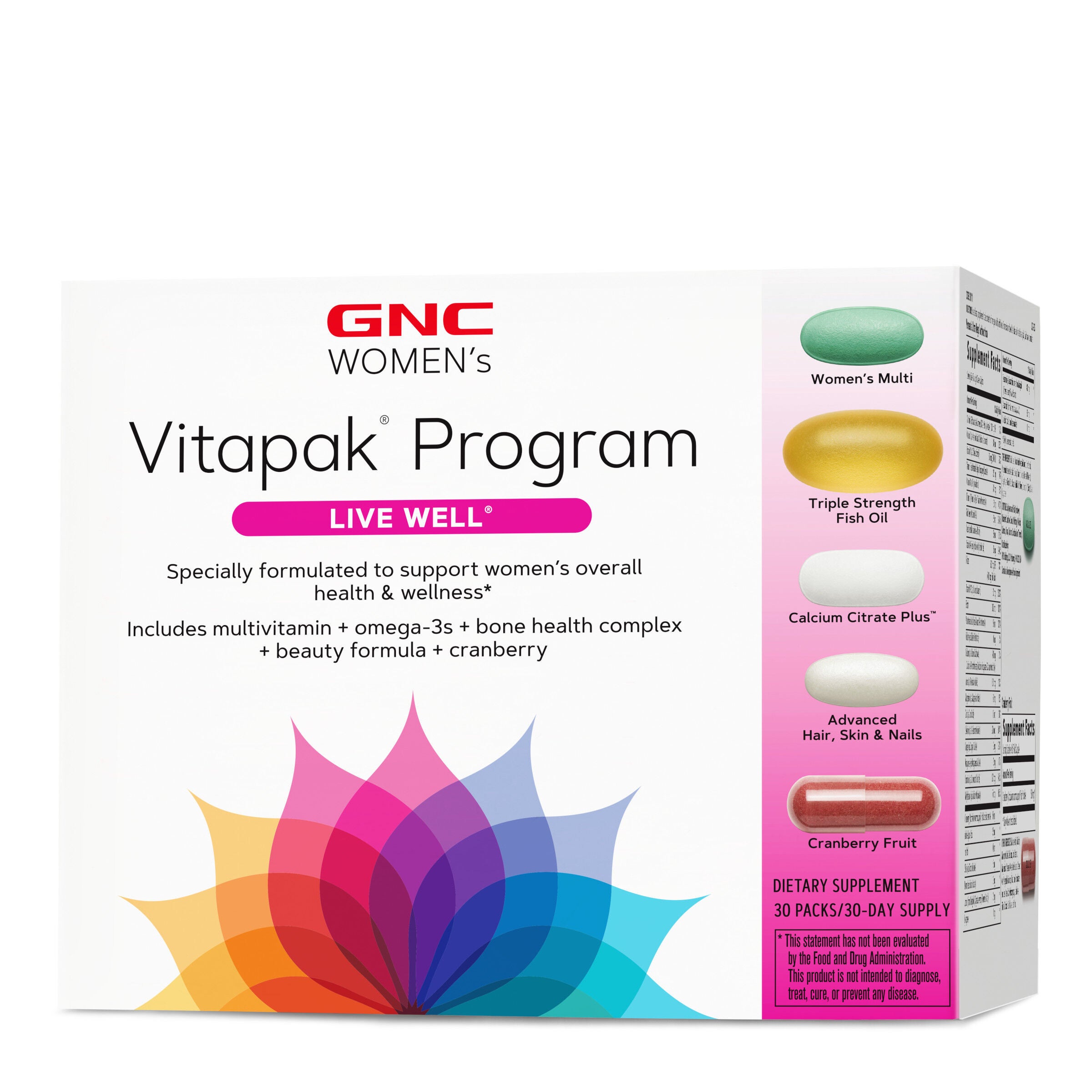 GNC Women's - Live Well Vitapak® Program (30 Servings) | GNC