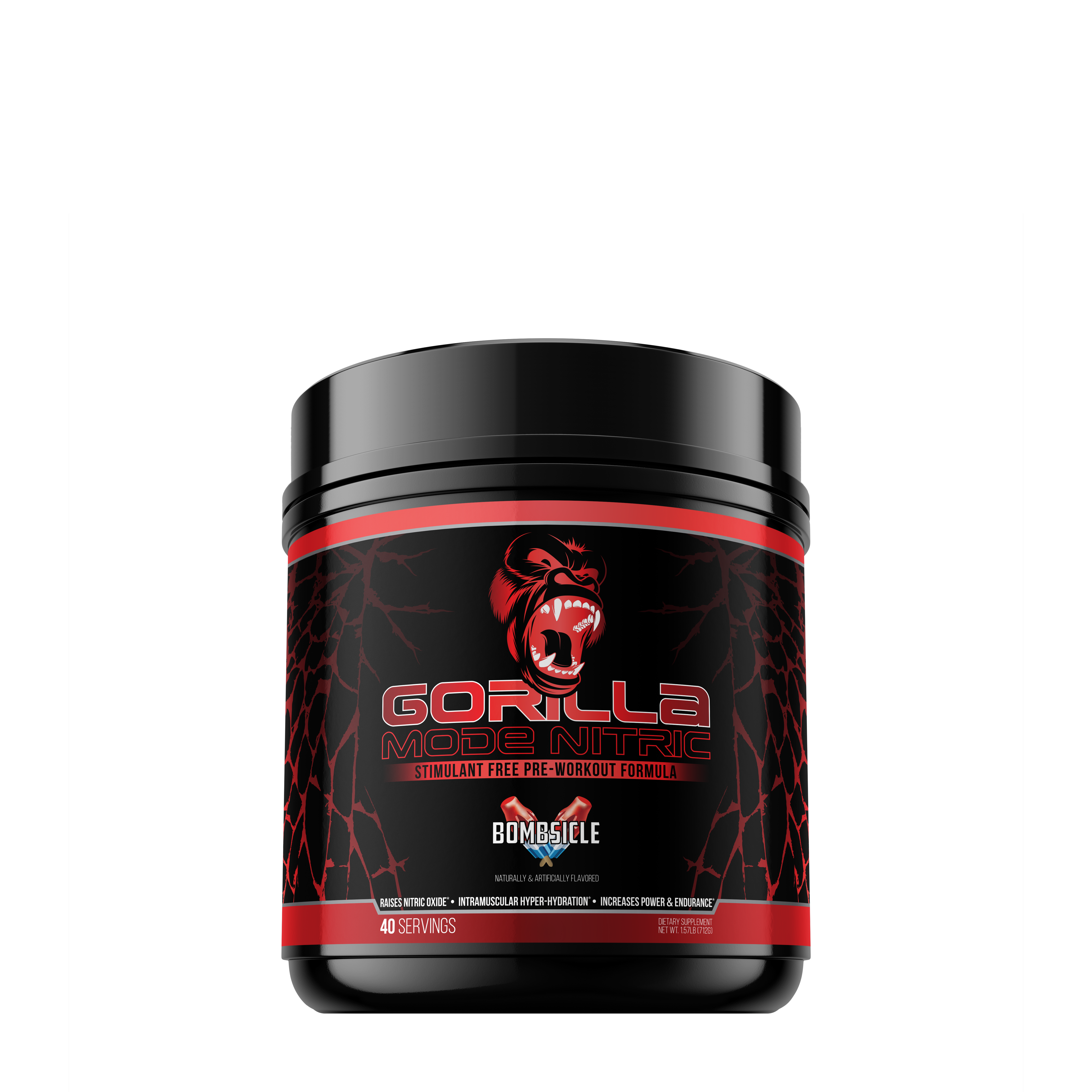Gorilla Mind® - Gorilla Mode Nitric Stim Free Pre-Workout | GNC