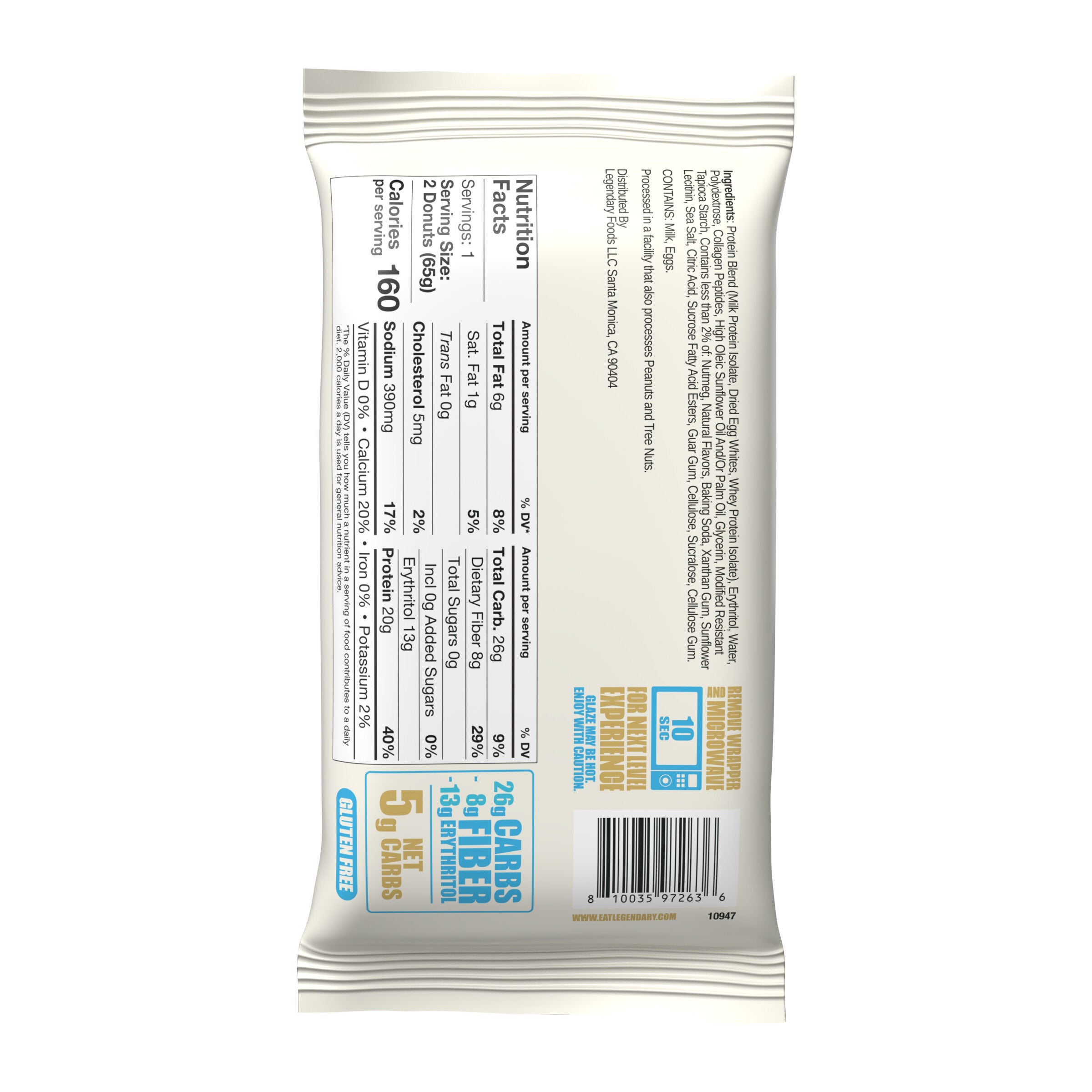 Legendary Foods™ - Protein Donuts | GNC