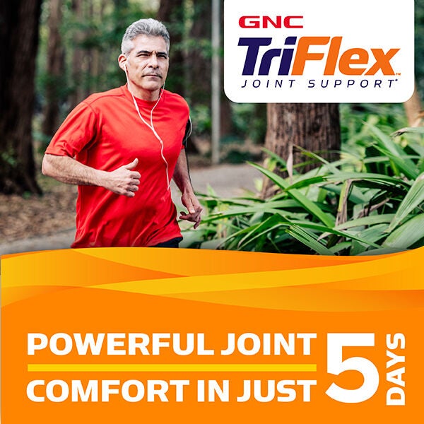 GNC - TriFlex Joint Support Turmeric Formula - 60 Capsules (30 Servings ...