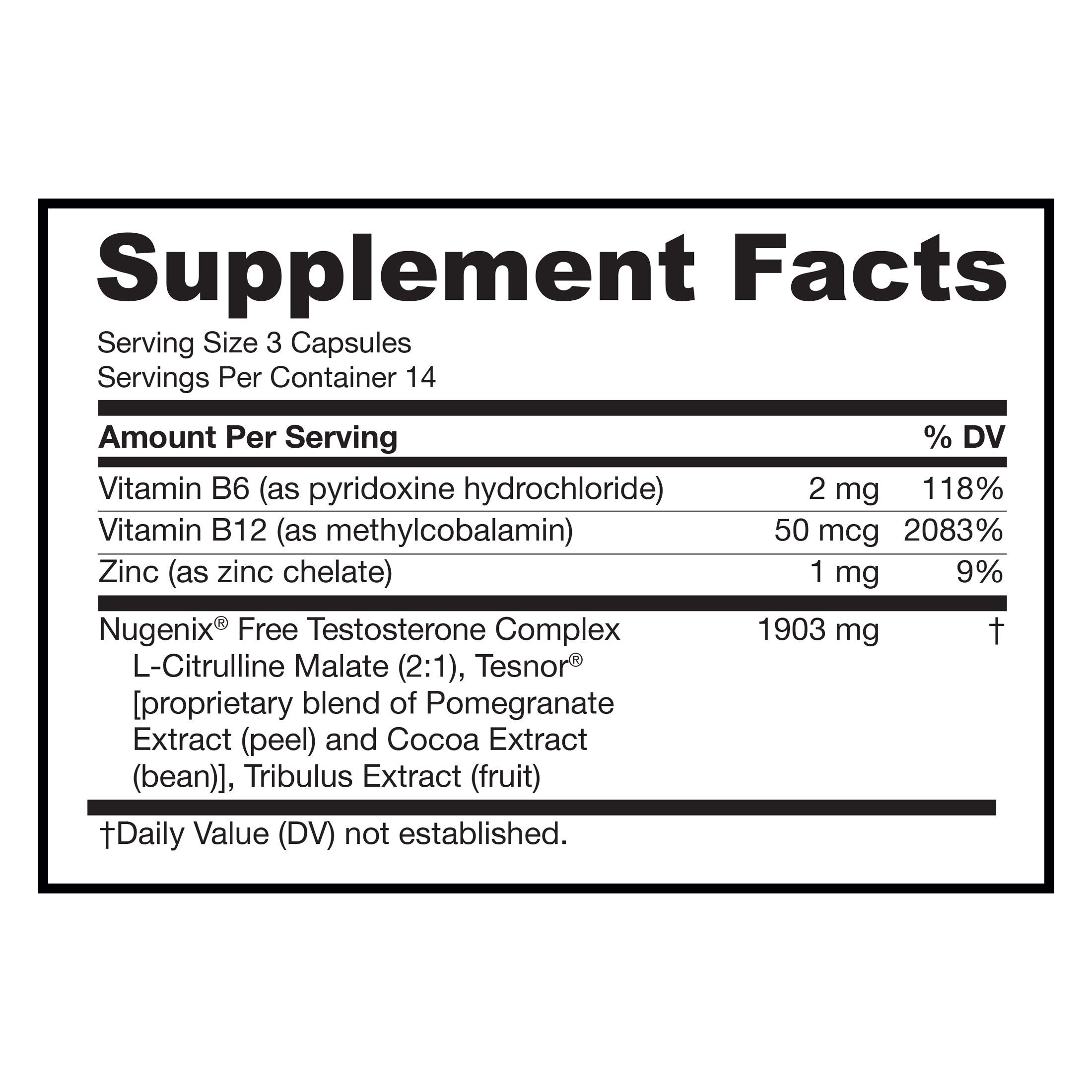 Nugenix® - T-Boost - 42 Capsules | GNC