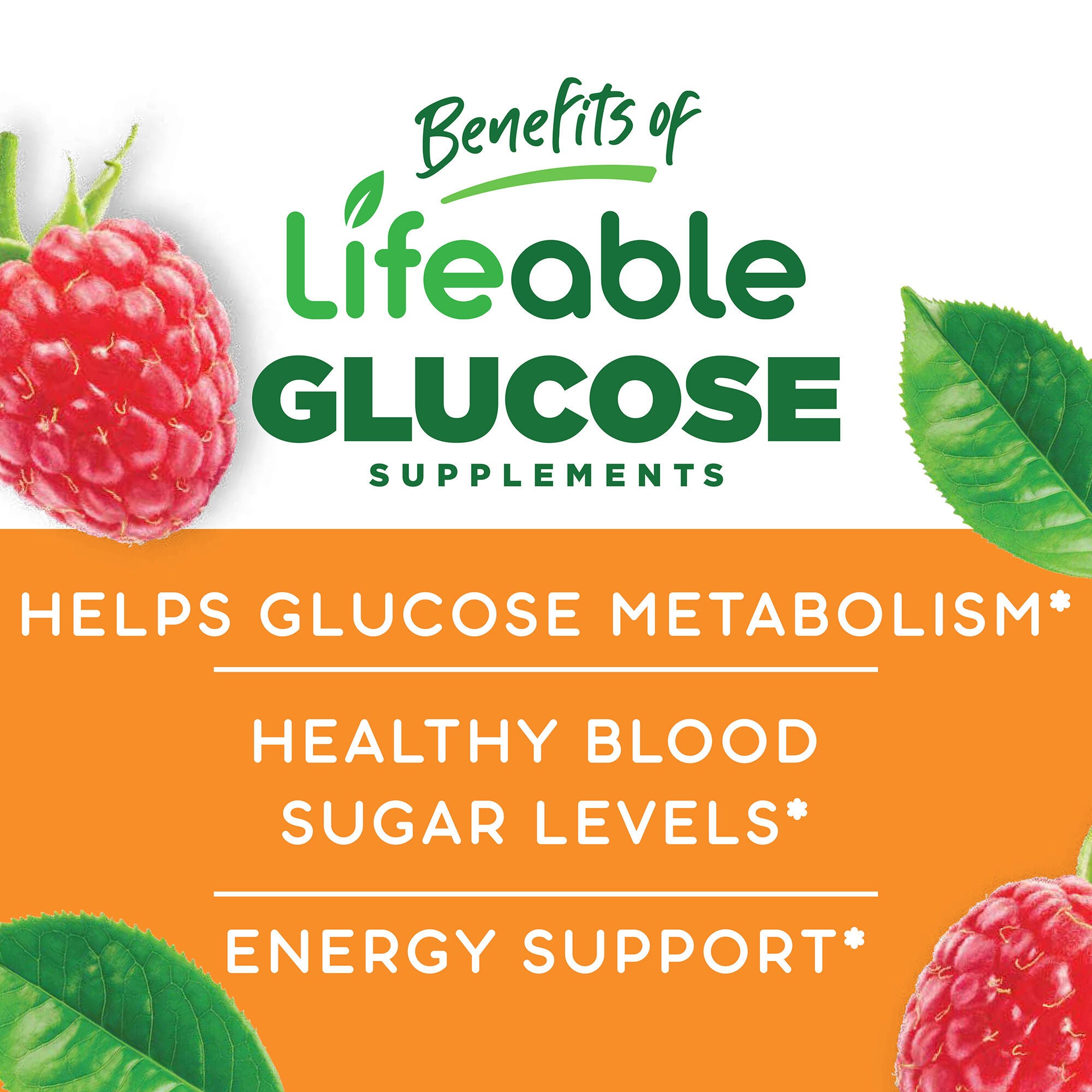 Lifeable - Glucose - 60 Gummies | GNC