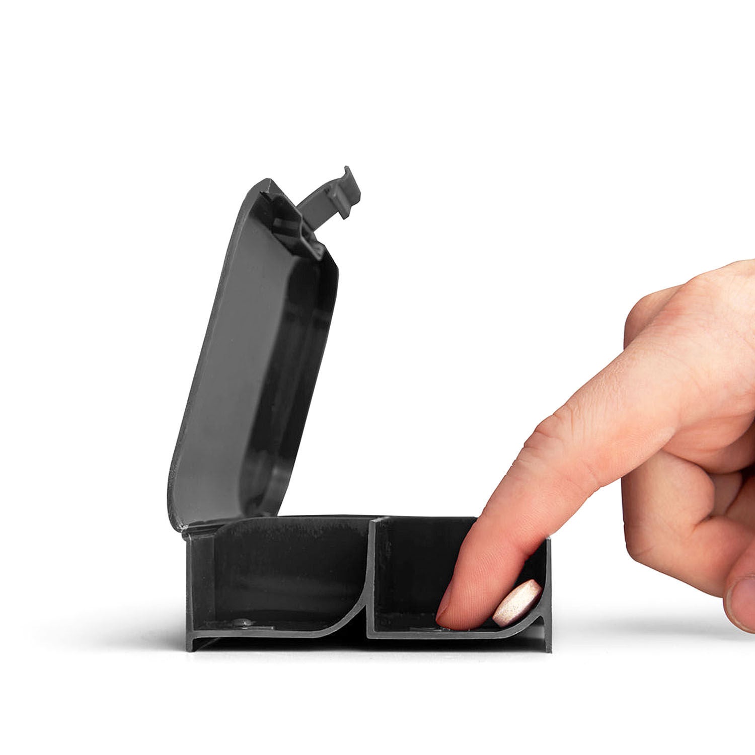 SmartShake™ Pillbox Organizer - Black - 2 Pack | GNC