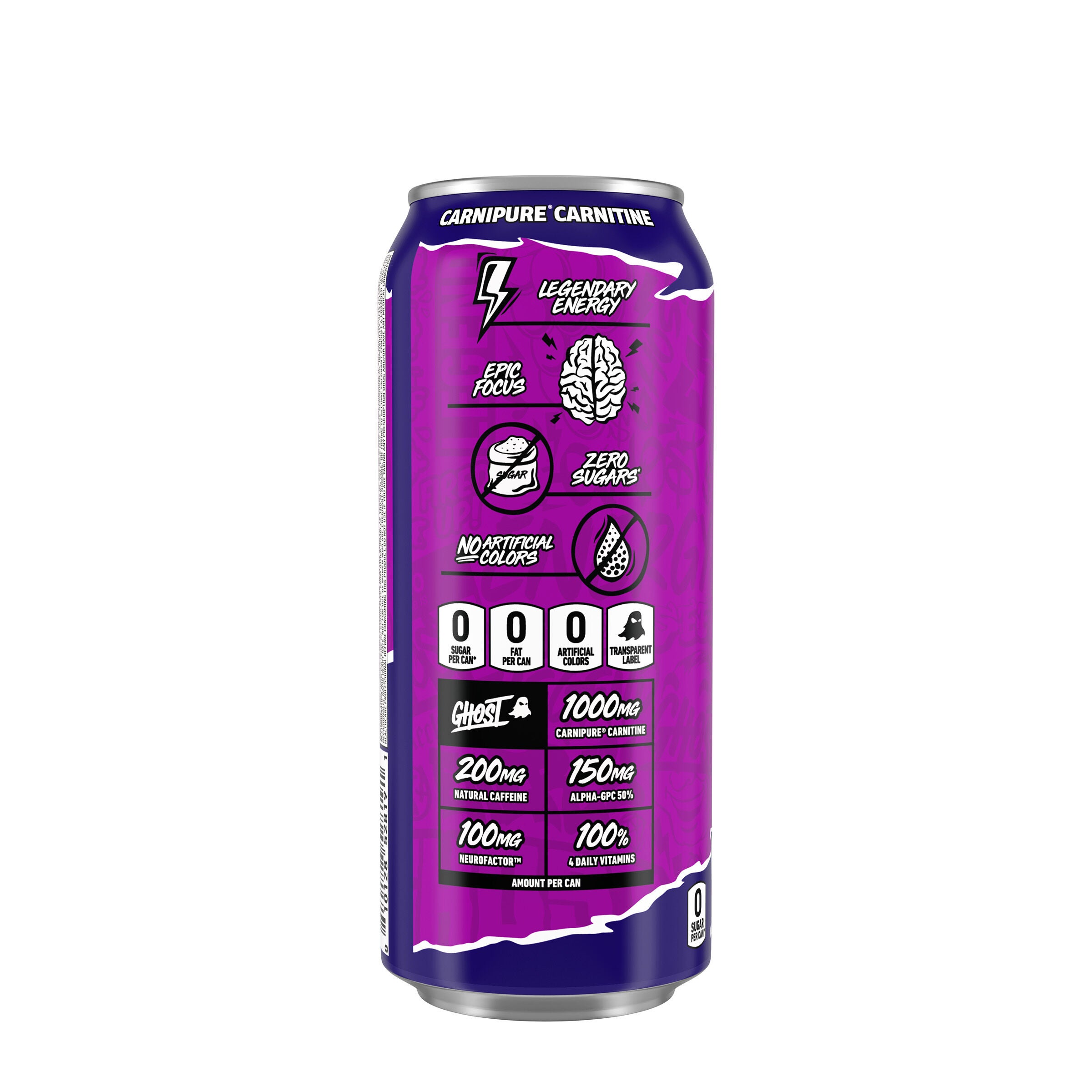 GHOST® - Energy Drink - Welch's Grape® - 16 fl oz. (12 Cans) | GNC